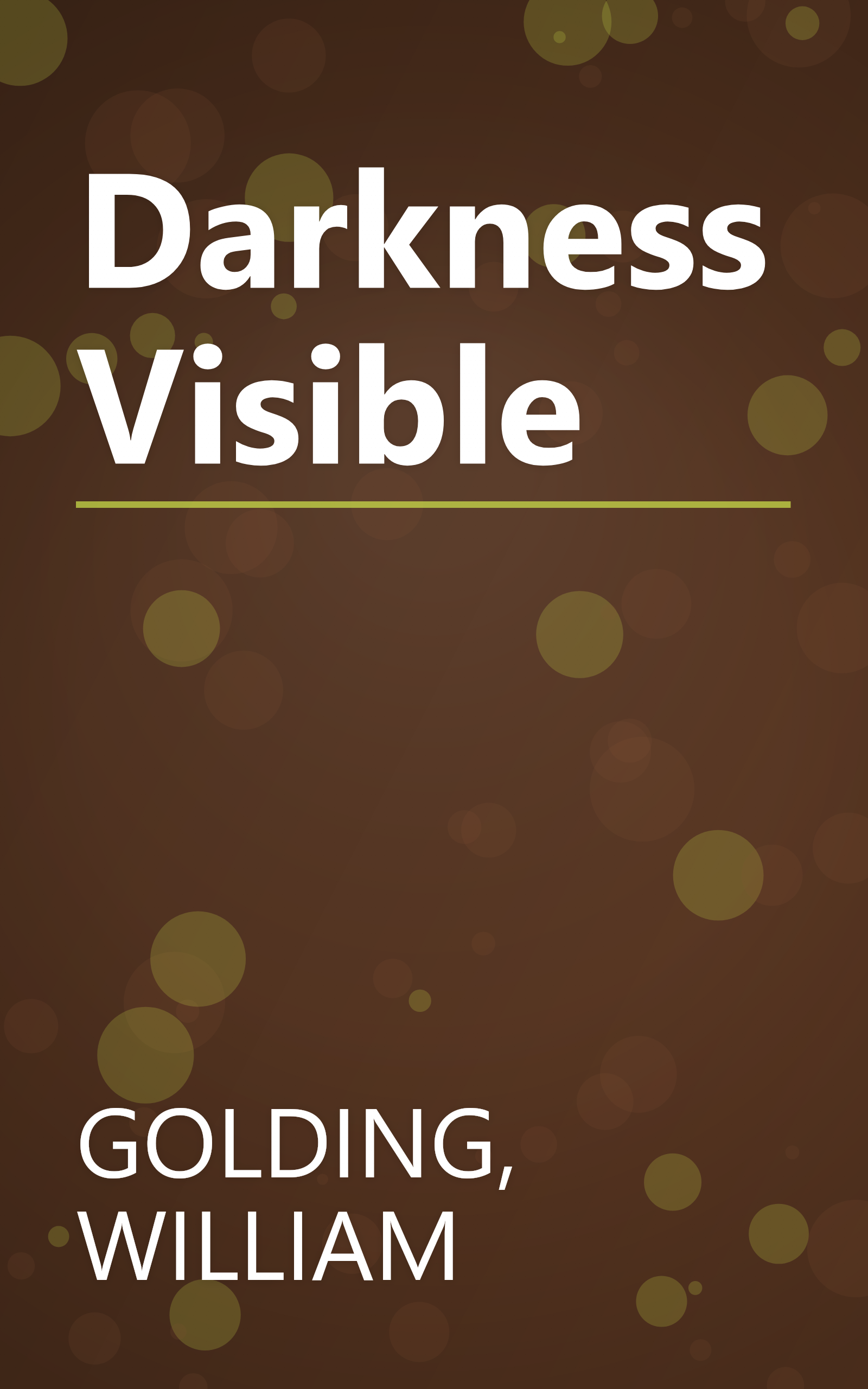Darkness Visible book cover