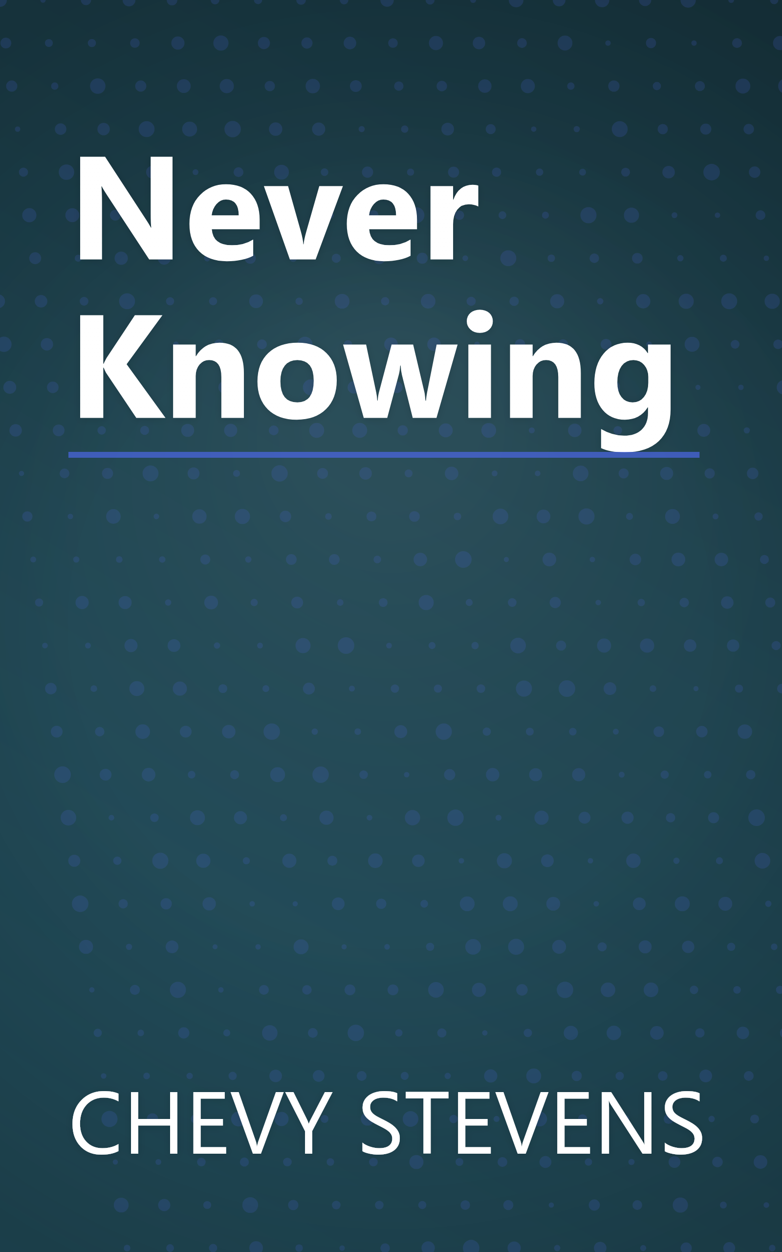 Never Knowing book cover