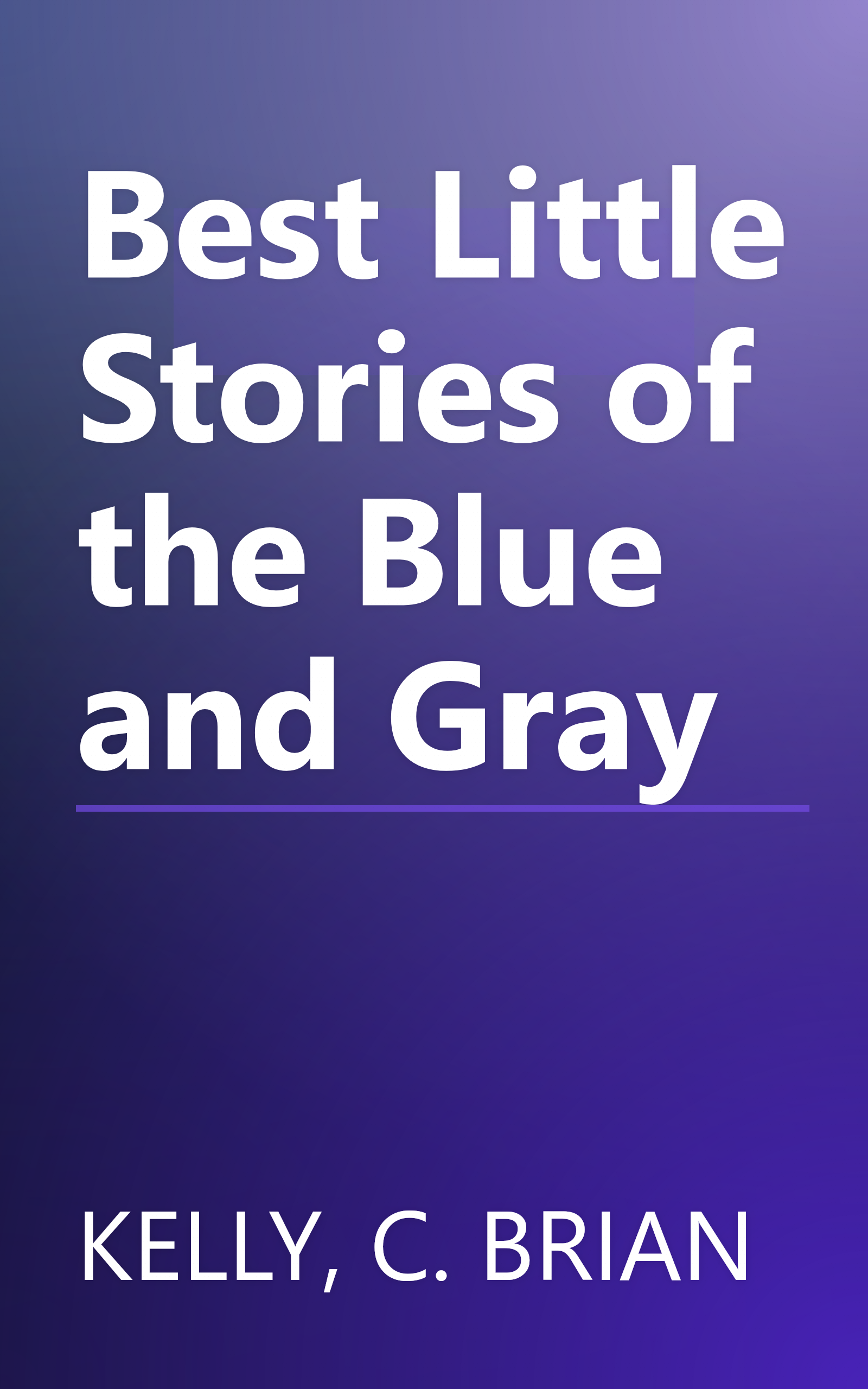Best Little Stories of the Blue and Gray book cover