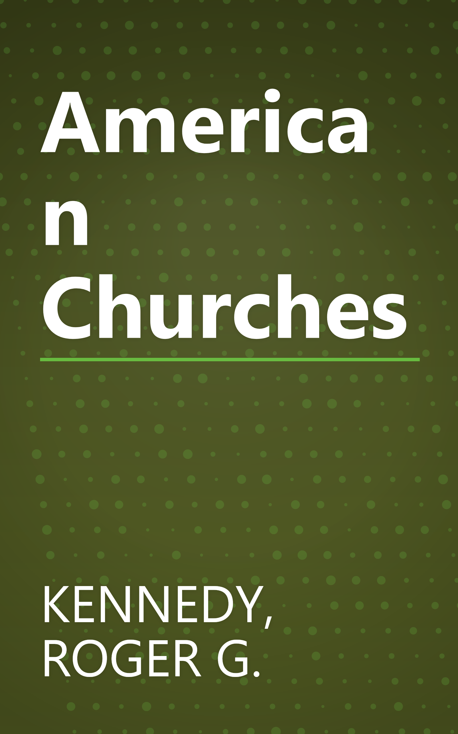 American Churches book cover
