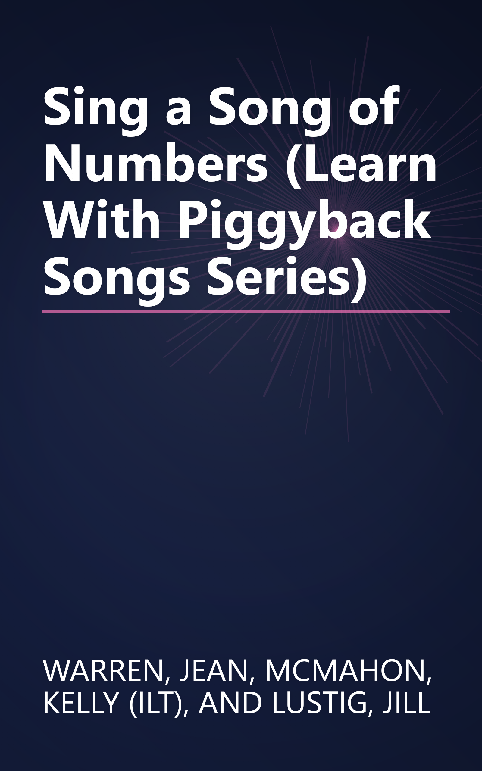 Sing a Song of Numbers (Learn With Piggyback Songs Series) book cover