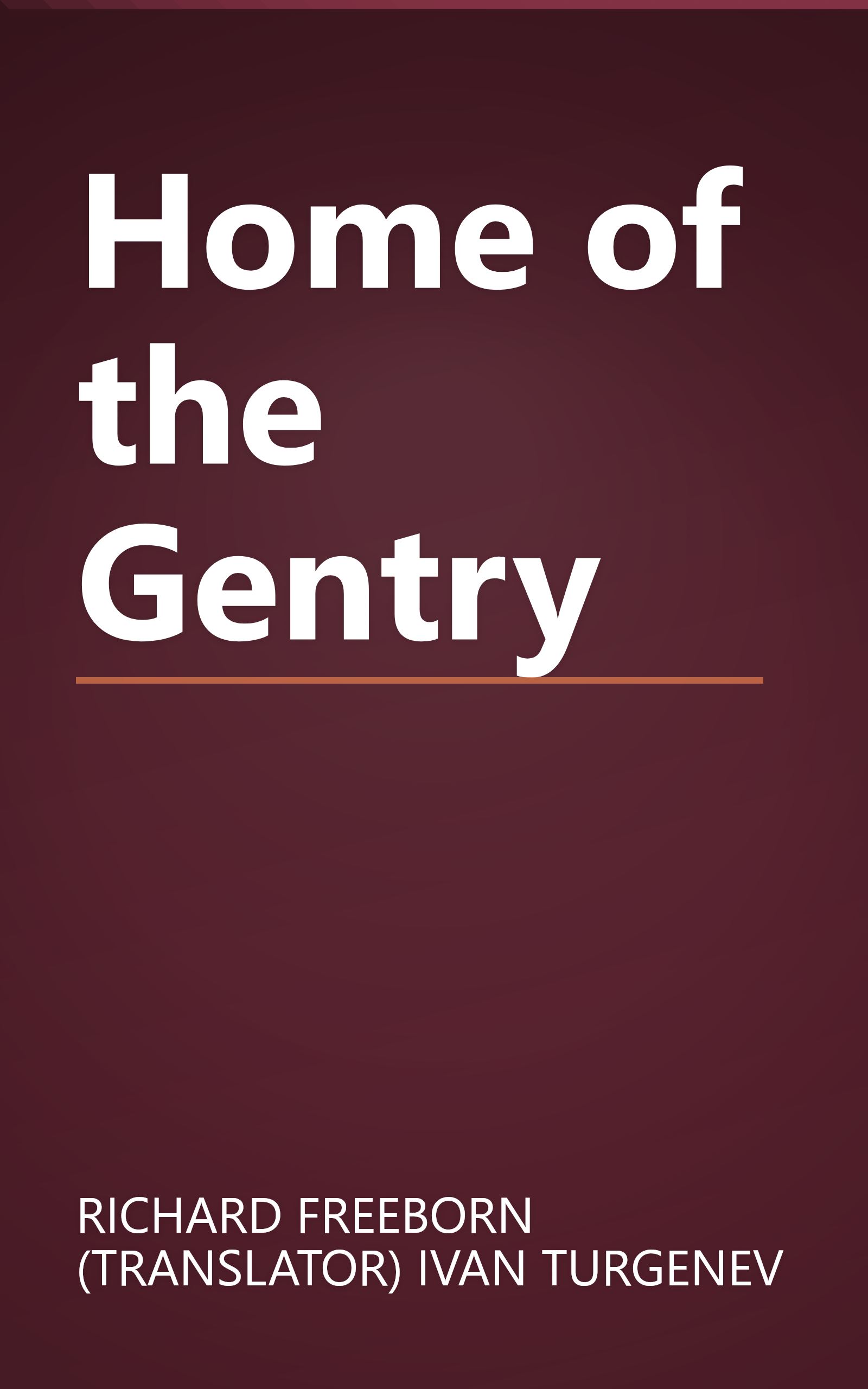 Home of the Gentry book cover