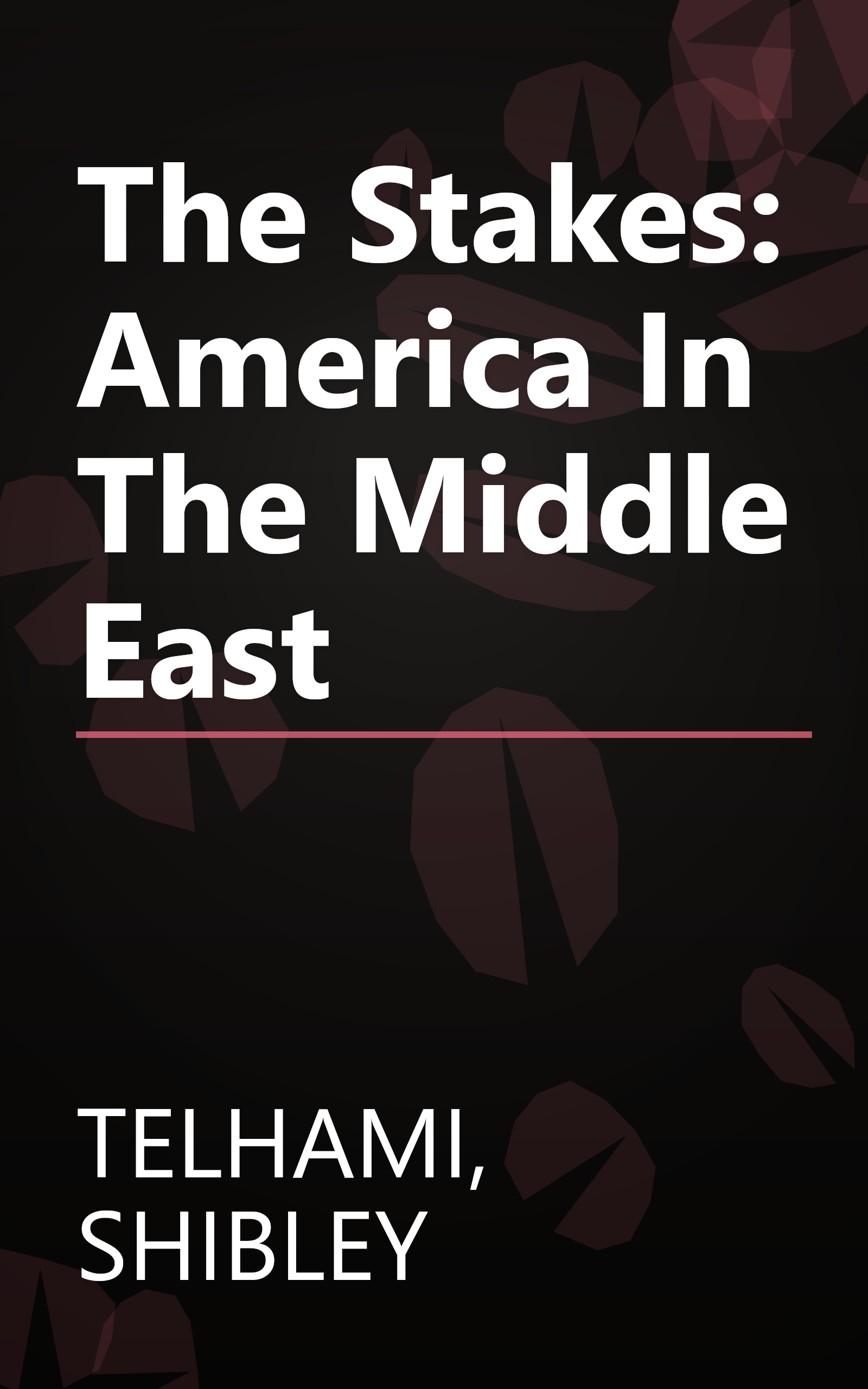 The Stakes: America In The Middle East book cover