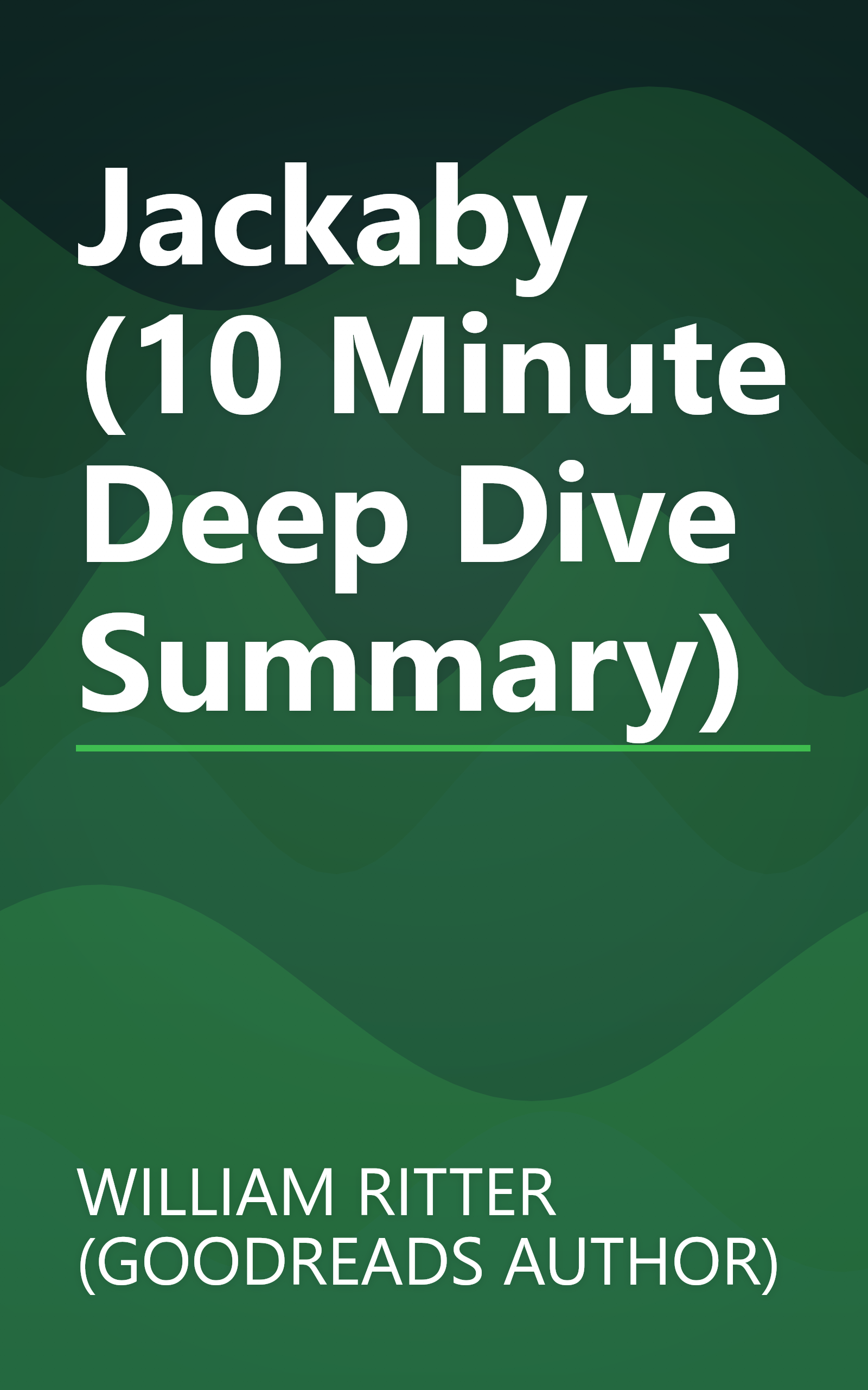 Jackaby (10 Minute   Deep Dive Summary) book cover