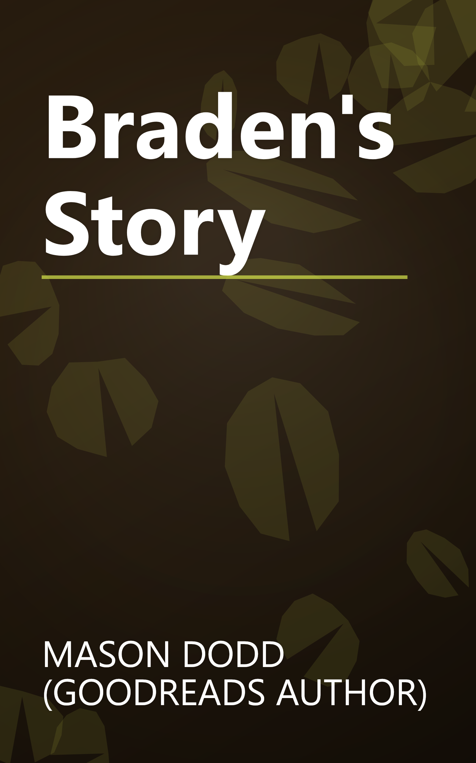 Braden's Story book cover