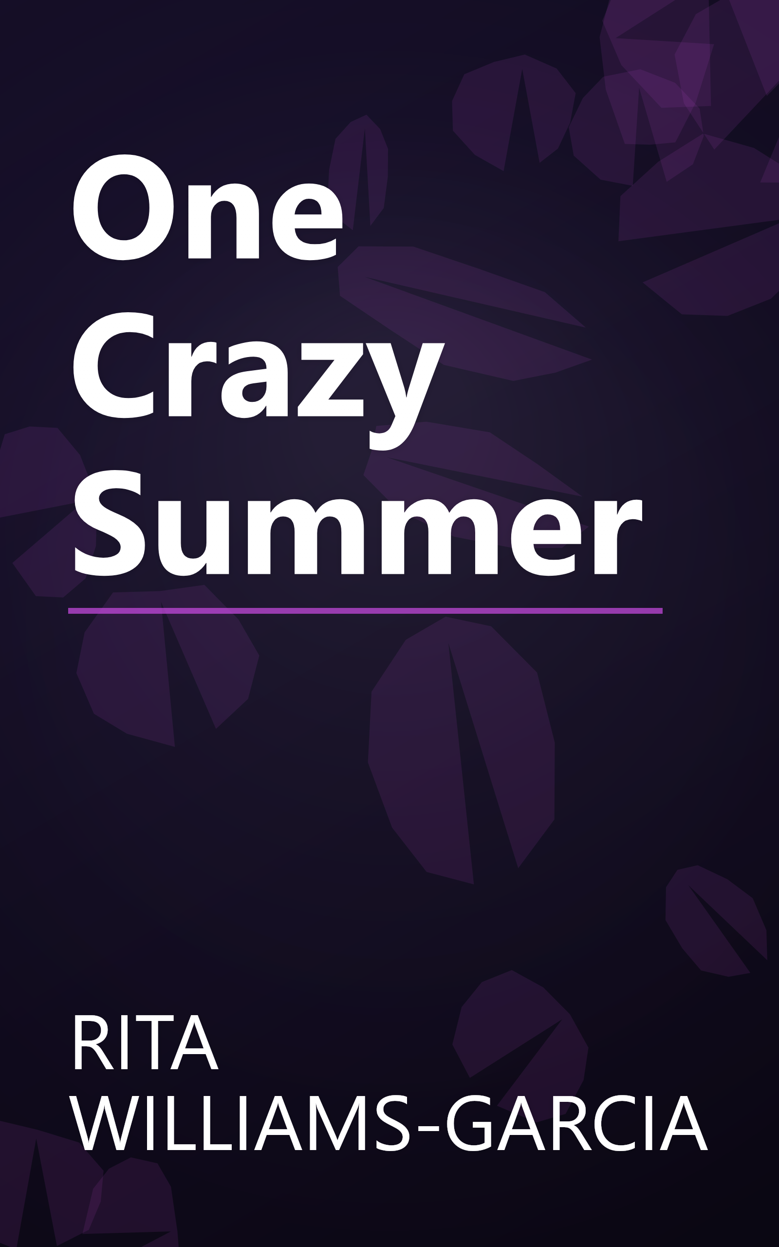 One Crazy Summer book cover
