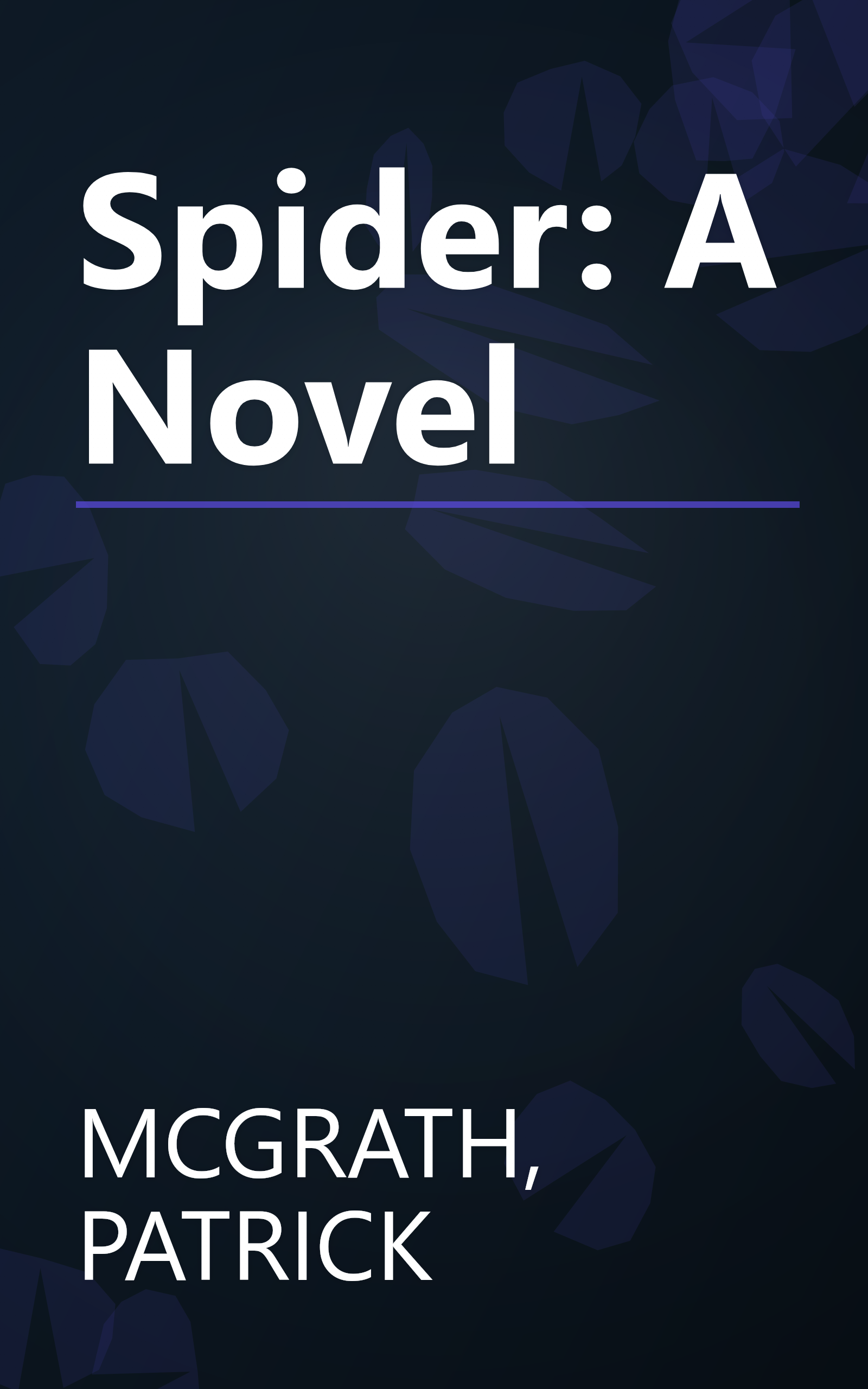 Spider: A Novel book cover