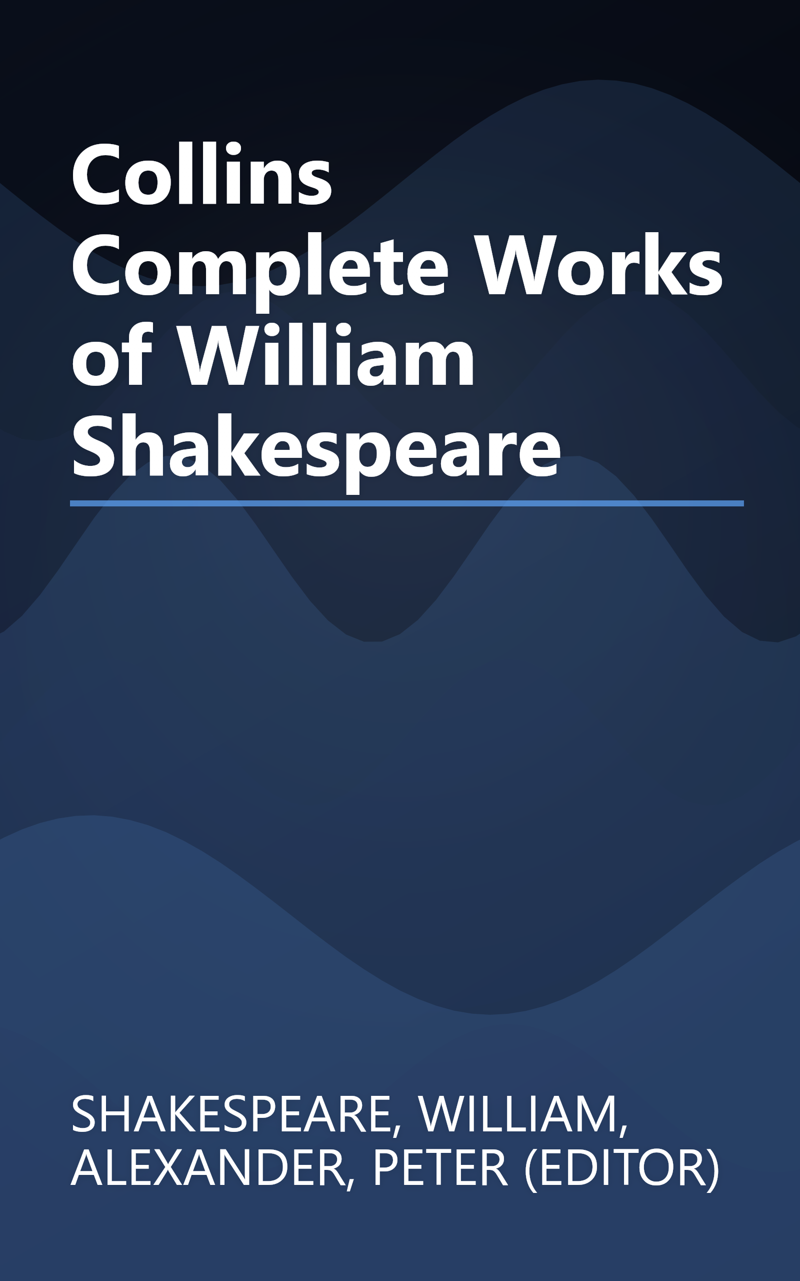 Collins Complete Works of William Shakespeare book cover