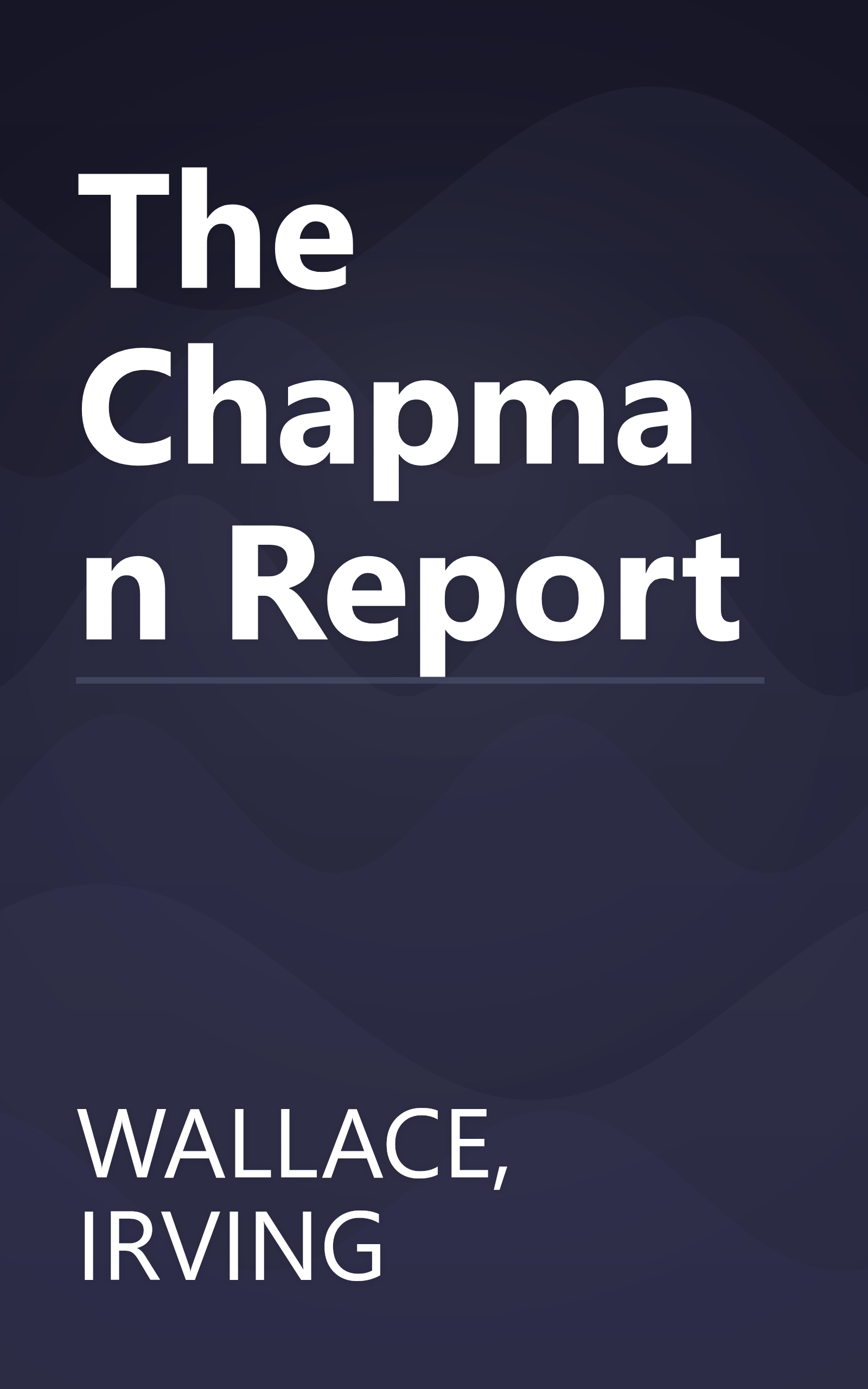The Chapman Report book cover