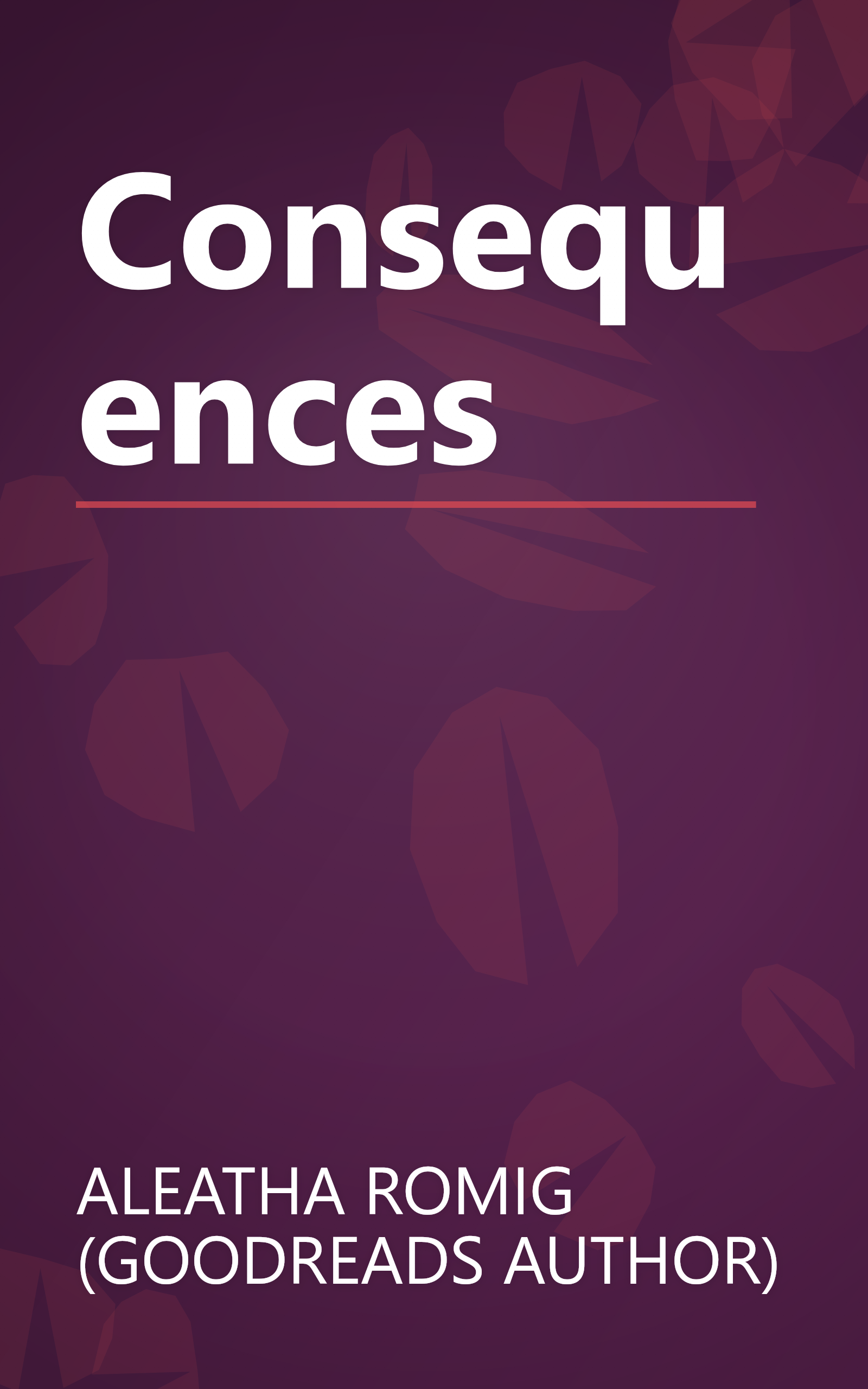 Consequences book cover