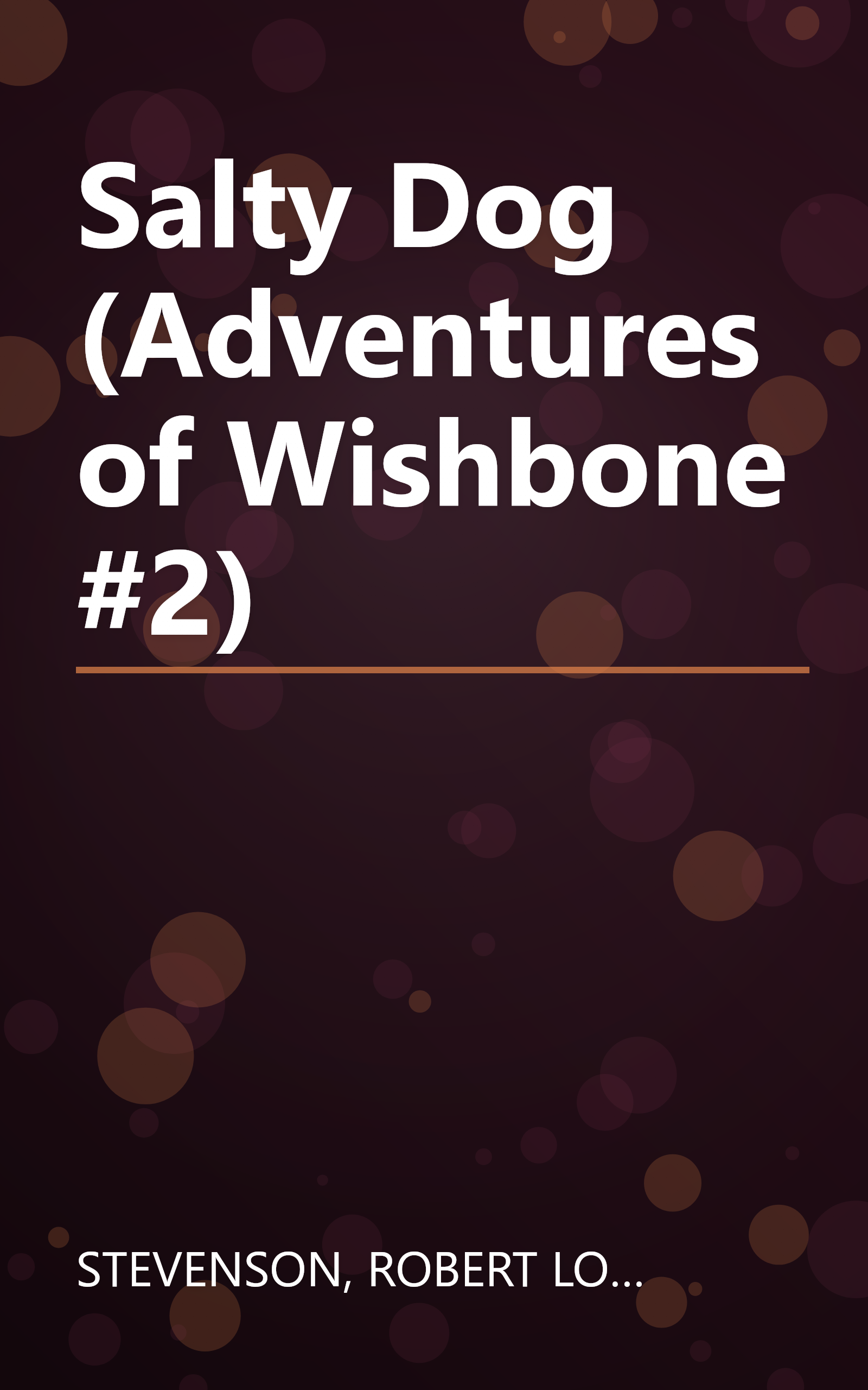 Salty Dog (Adventures of Wishbone #2) book cover
