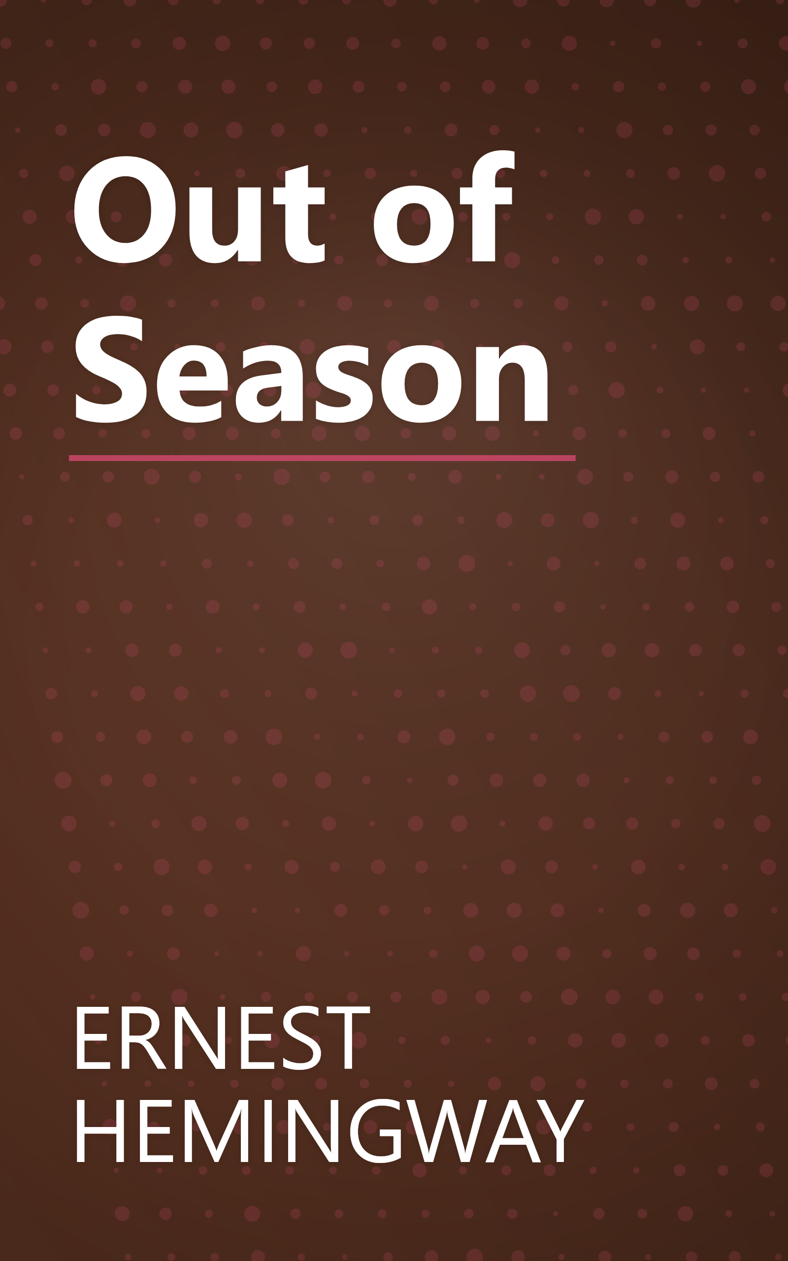 Out of Season book cover