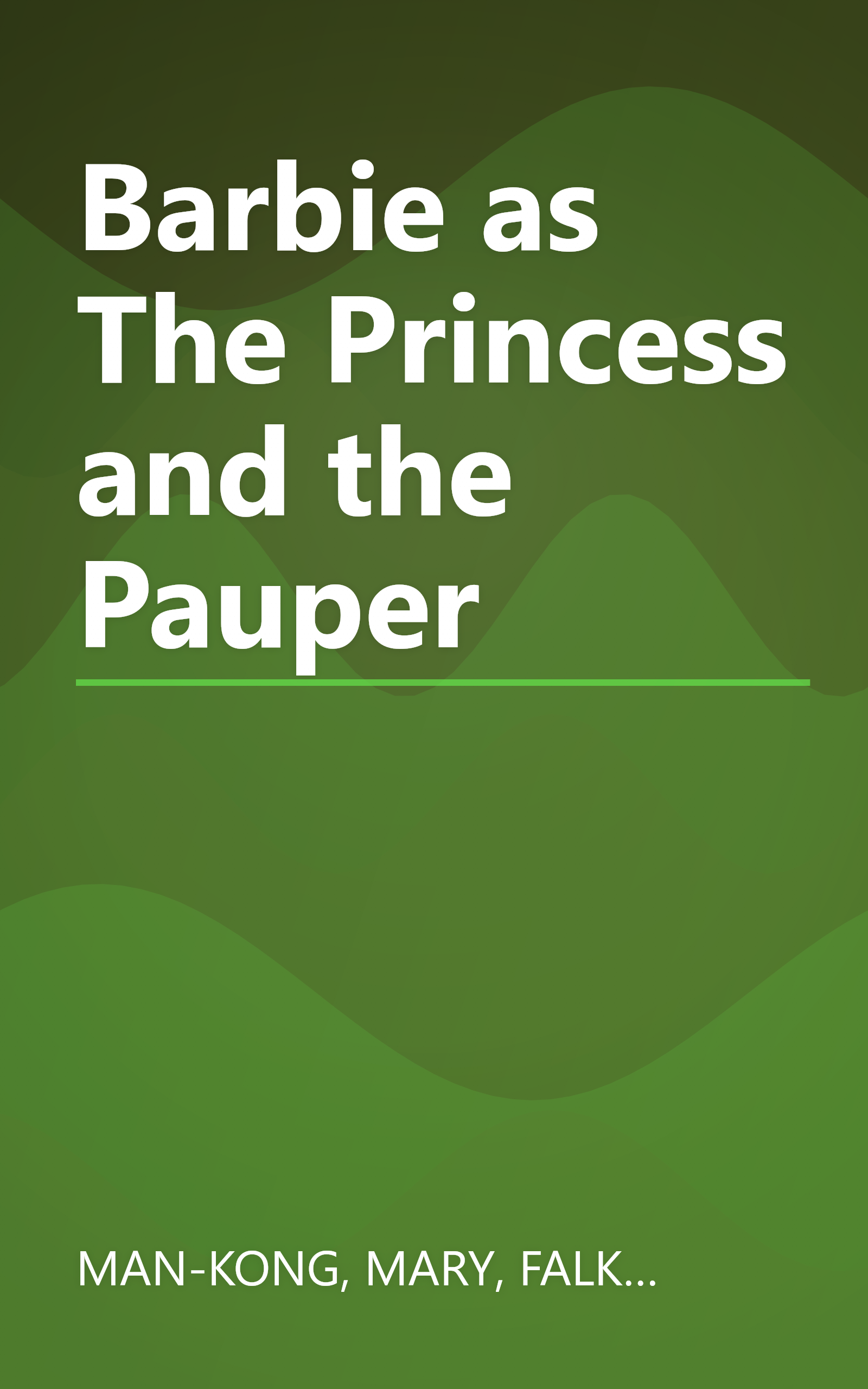 Barbie as The Princess and the Pauper book cover
