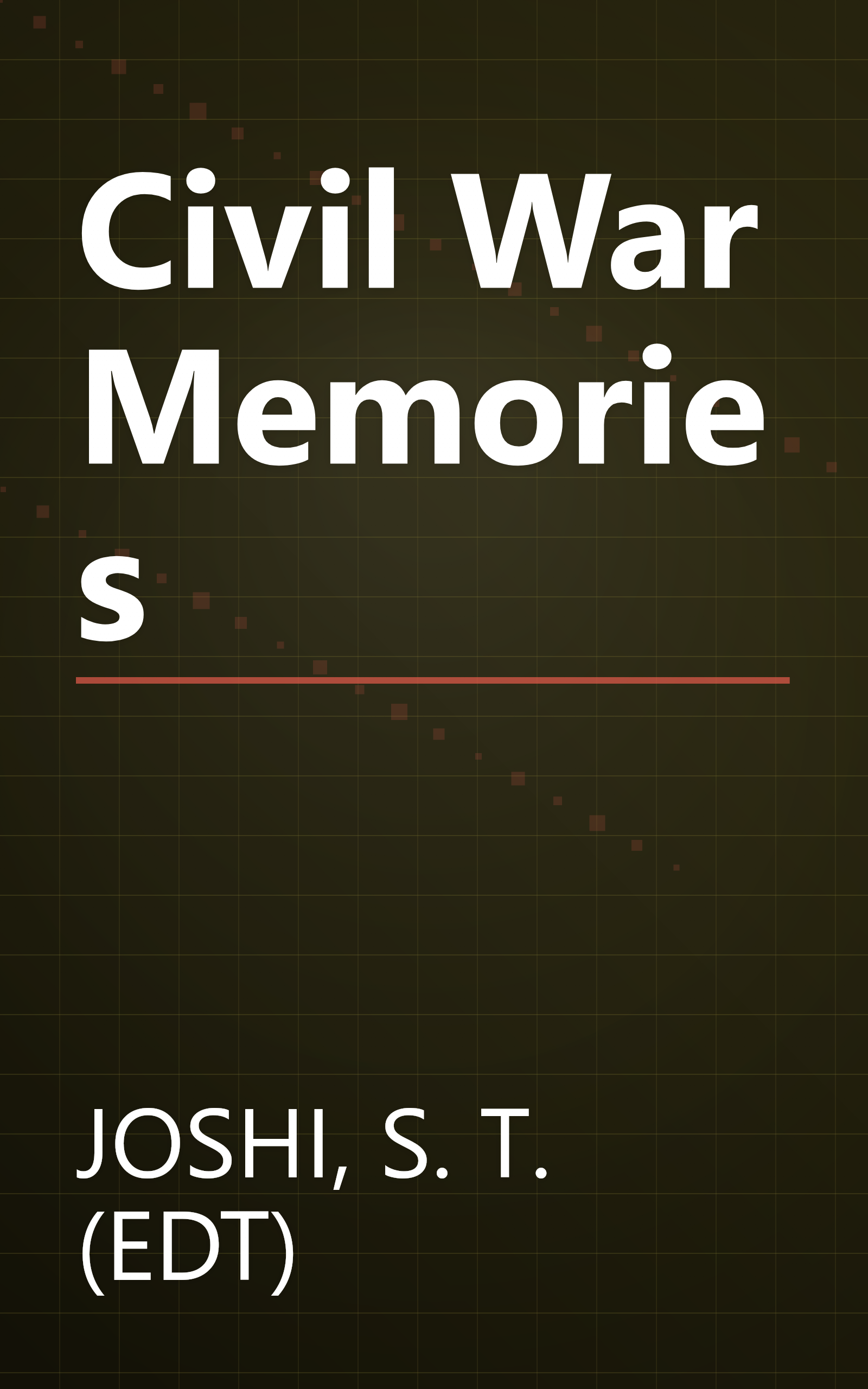 Civil War Memories book cover