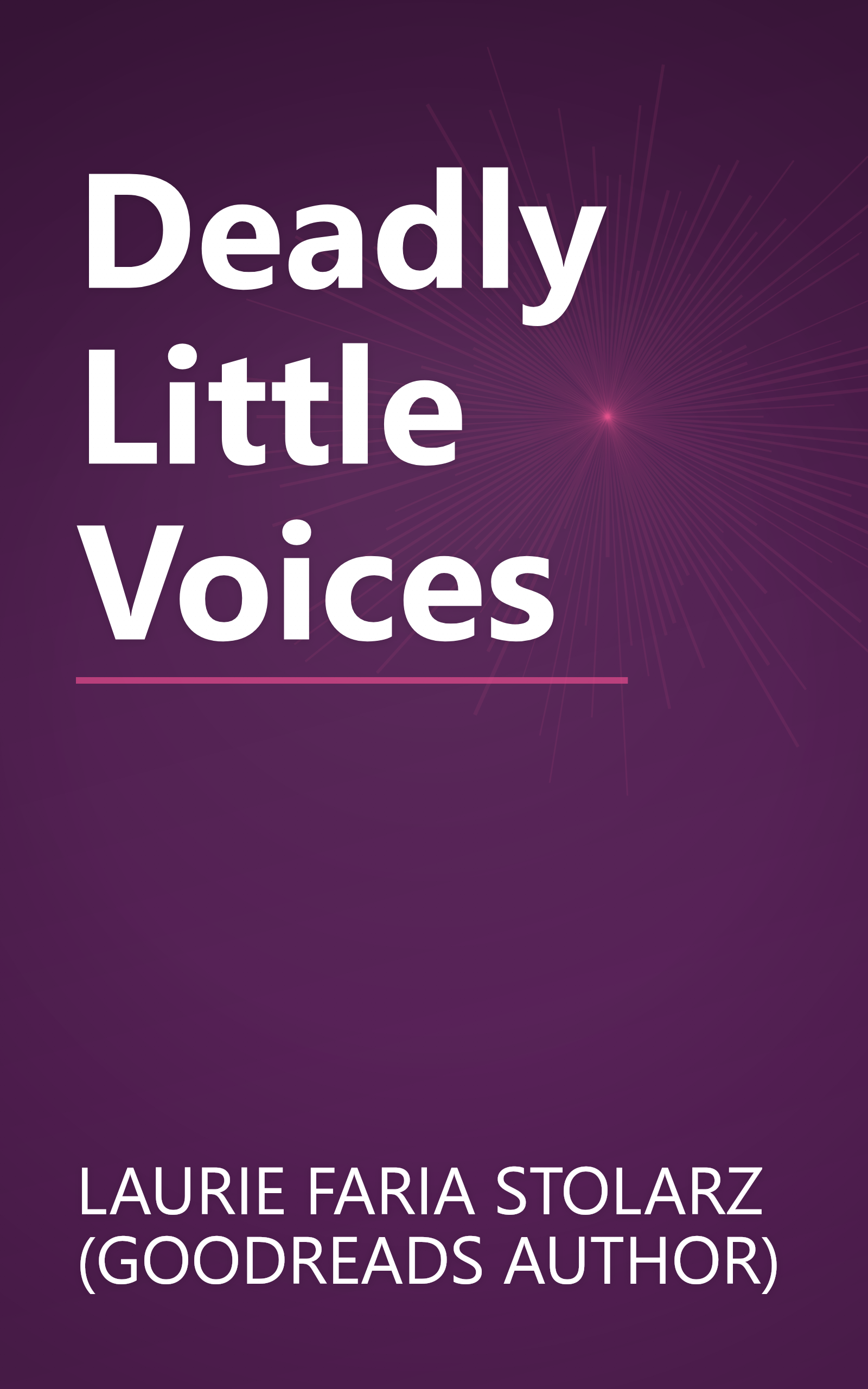 Deadly Little Voices book cover