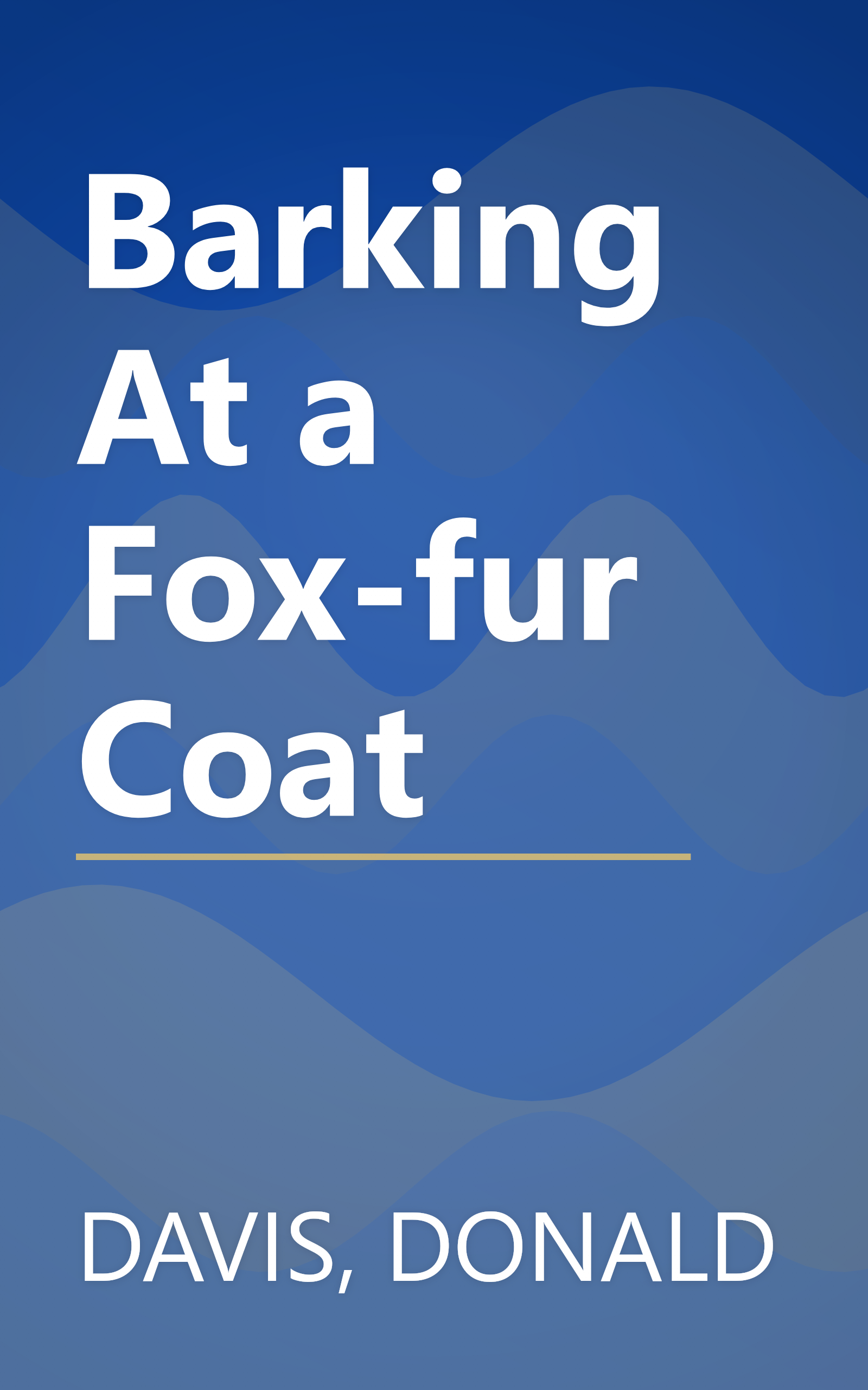 Barking At a Fox-fur Coat book cover