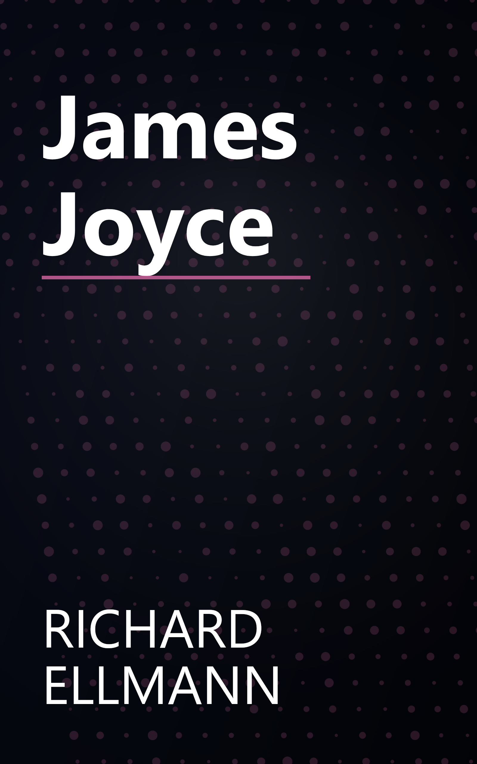 James Joyce book cover