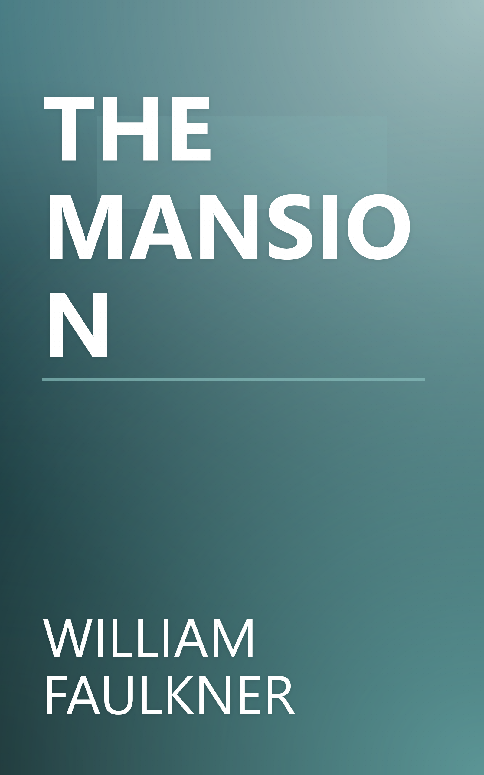 THE MANSION book cover