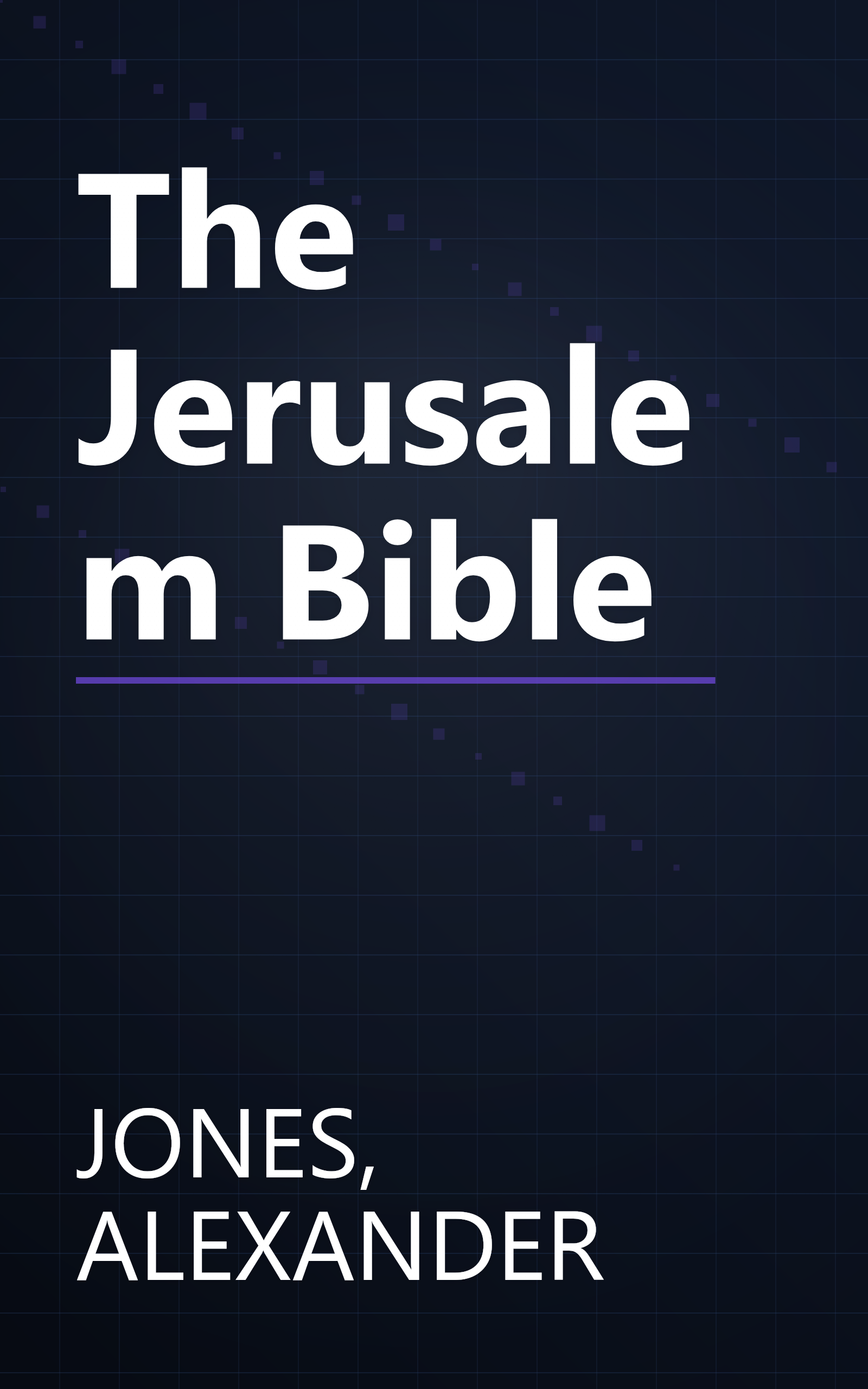 The Jerusalem Bible book cover
