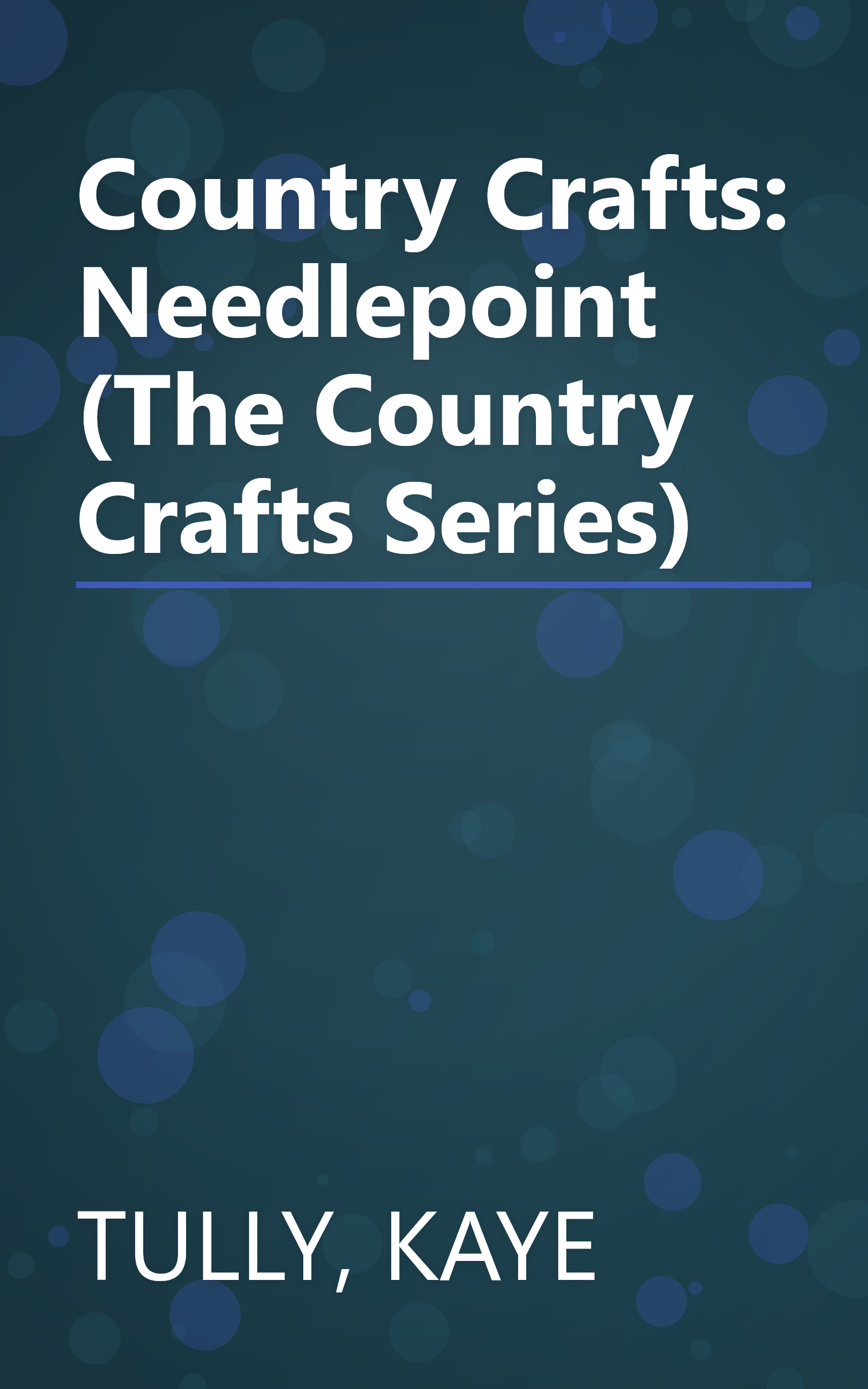 Country Crafts: Needlepoint (The Country Crafts Series) book cover