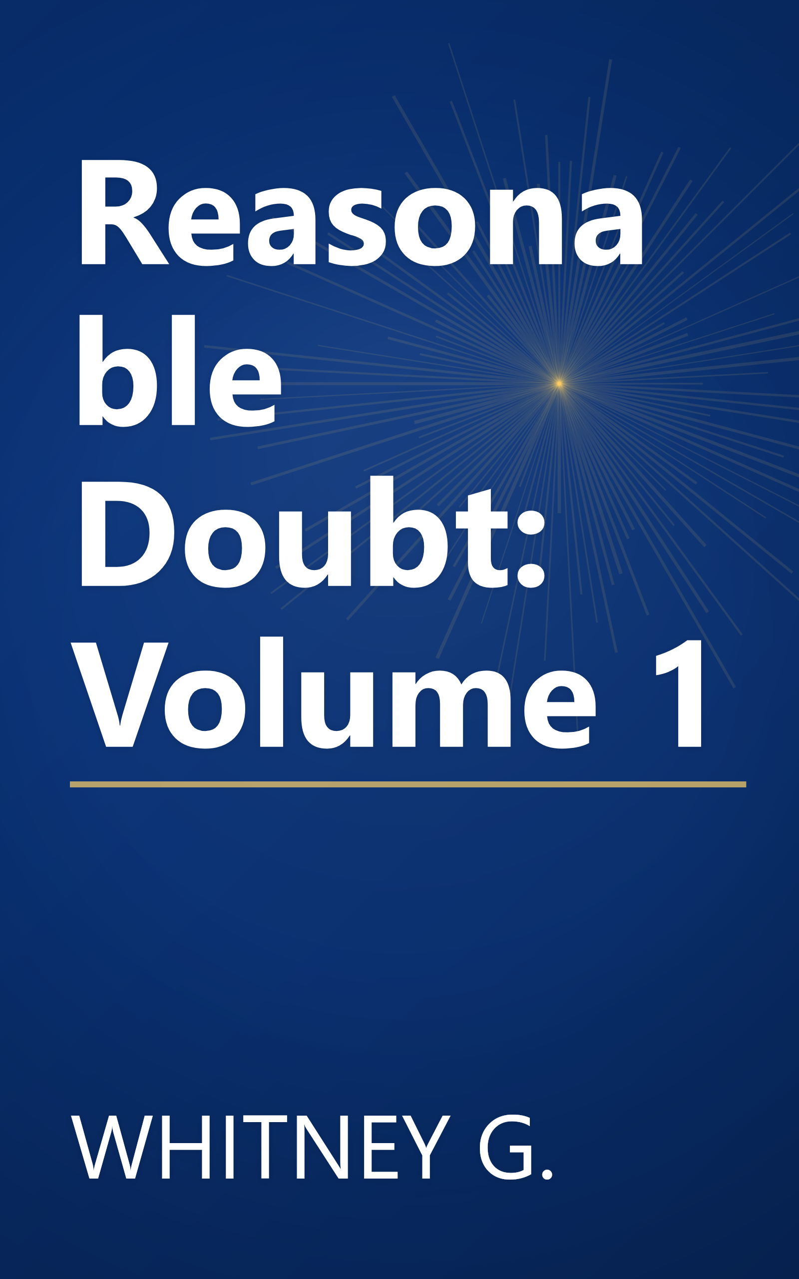 Reasonable Doubt: Volume 1 book cover