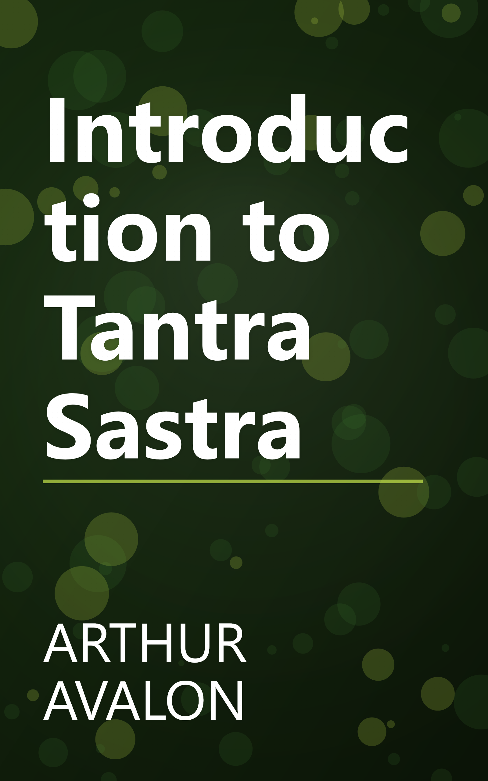 Introduction to Tantra Sastra book cover