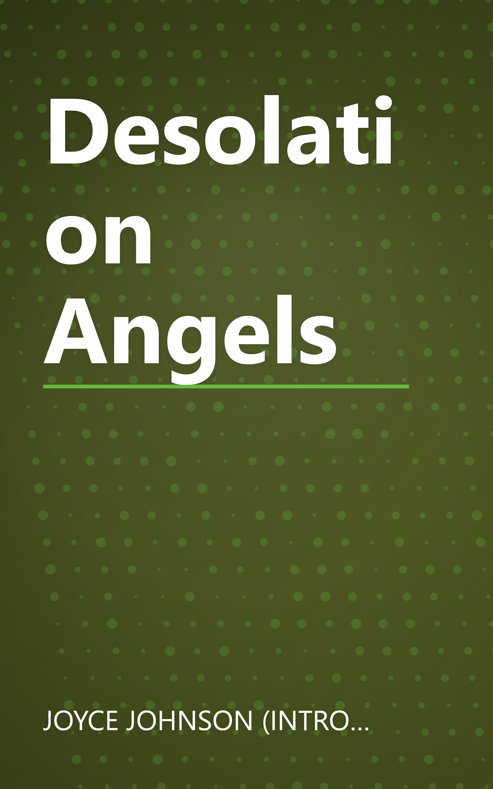 Desolation Angels book cover