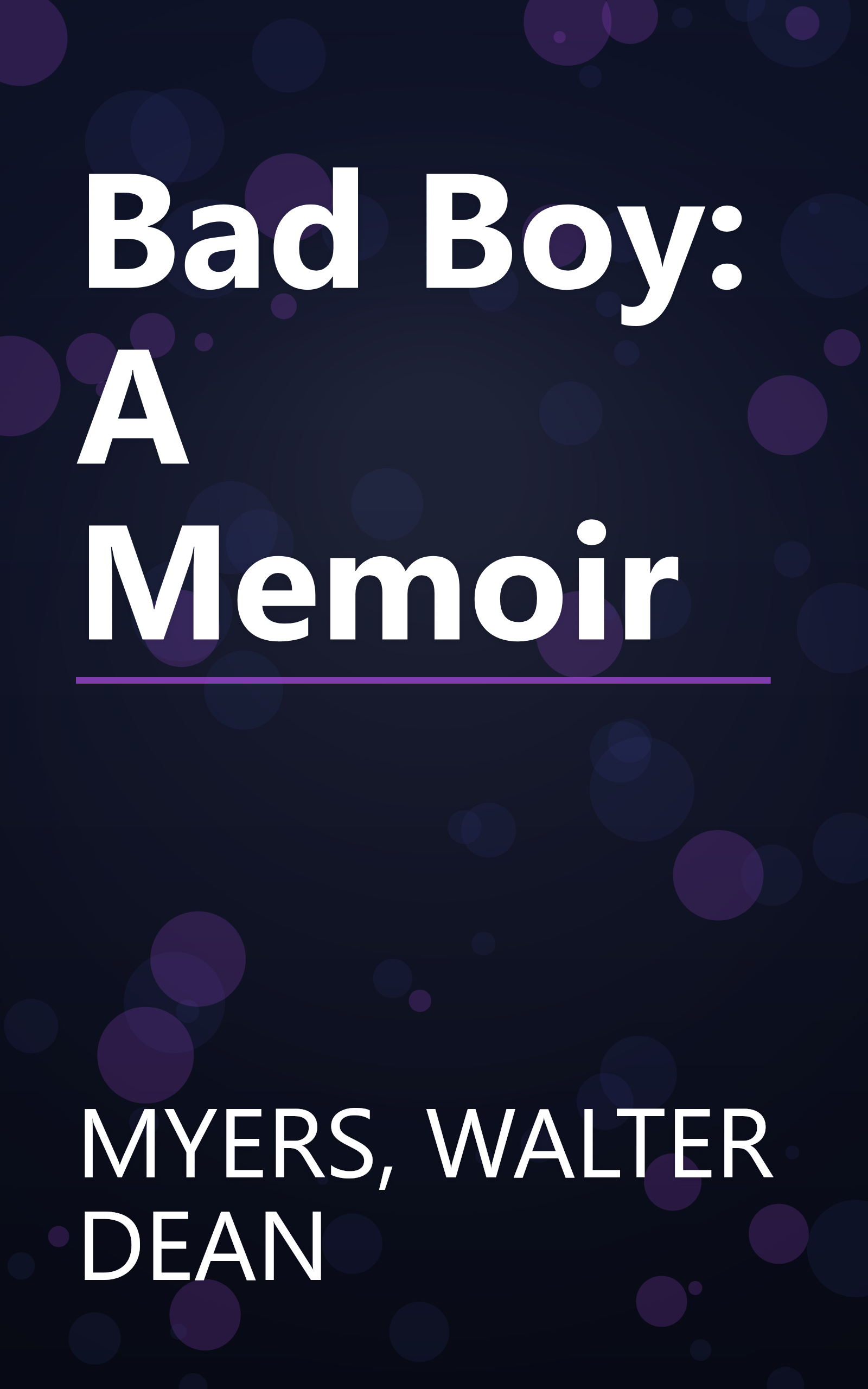 Bad Boy: A Memoir book cover