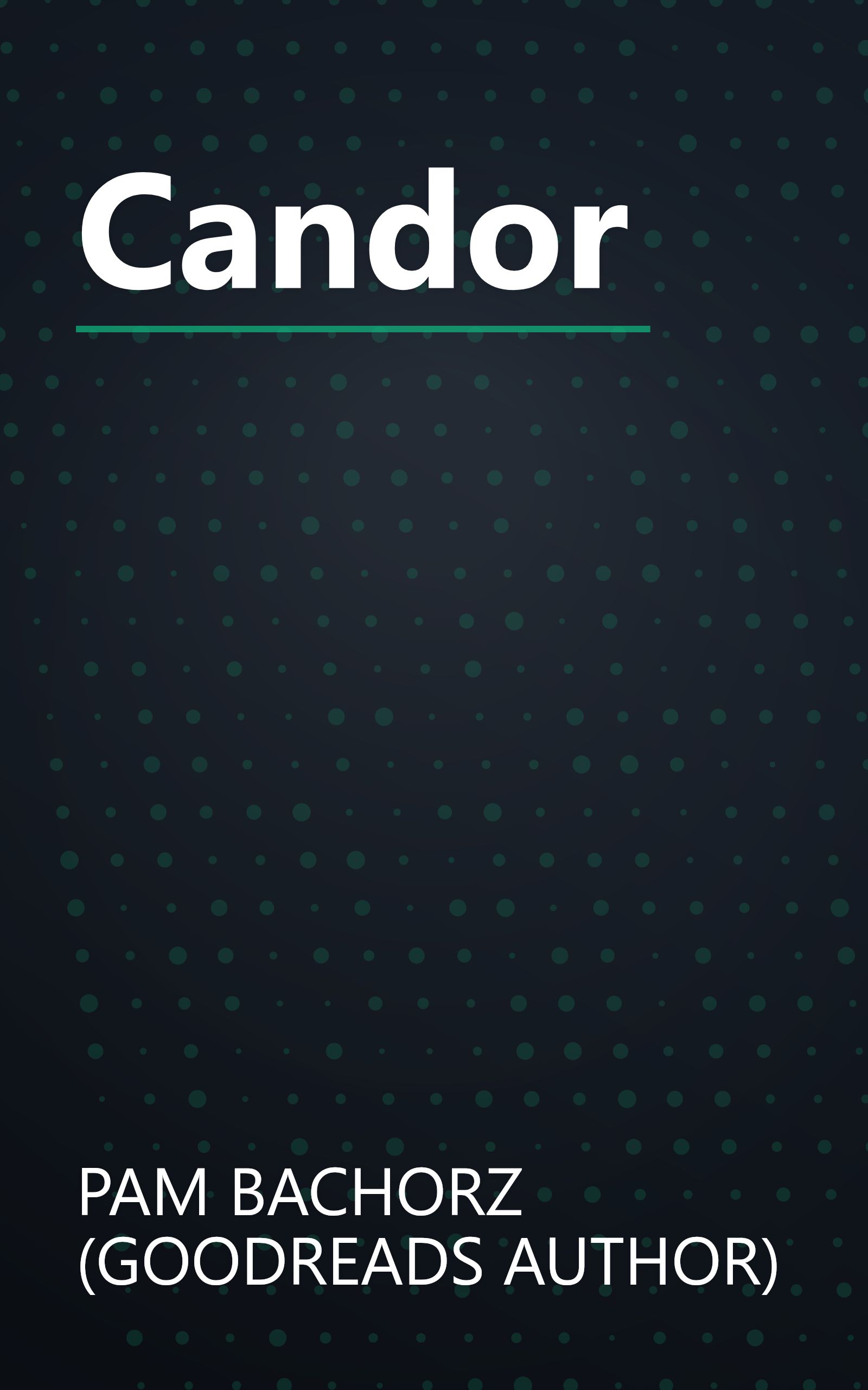 Candor book cover