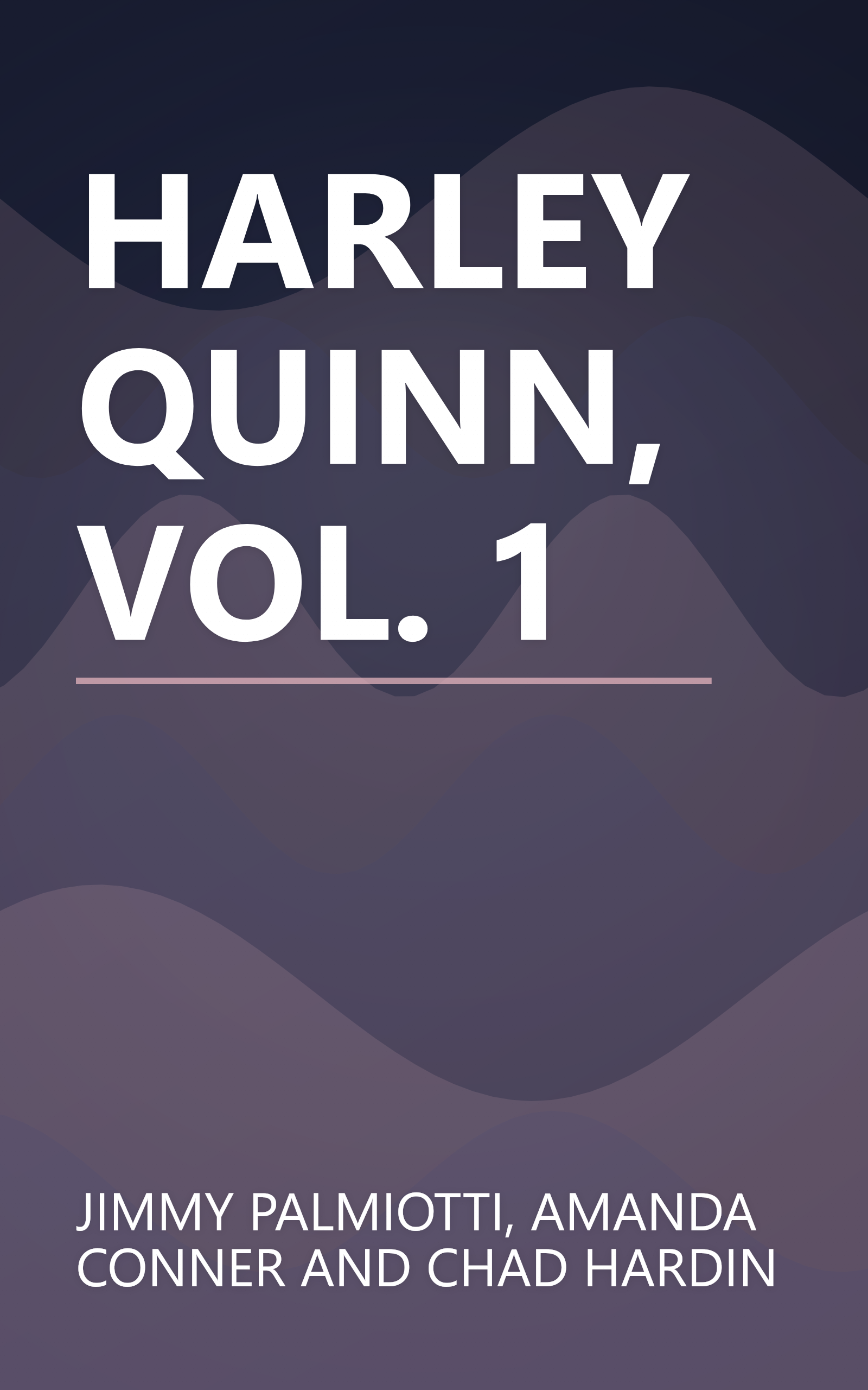 HARLEY QUINN, VOL. 1 book cover