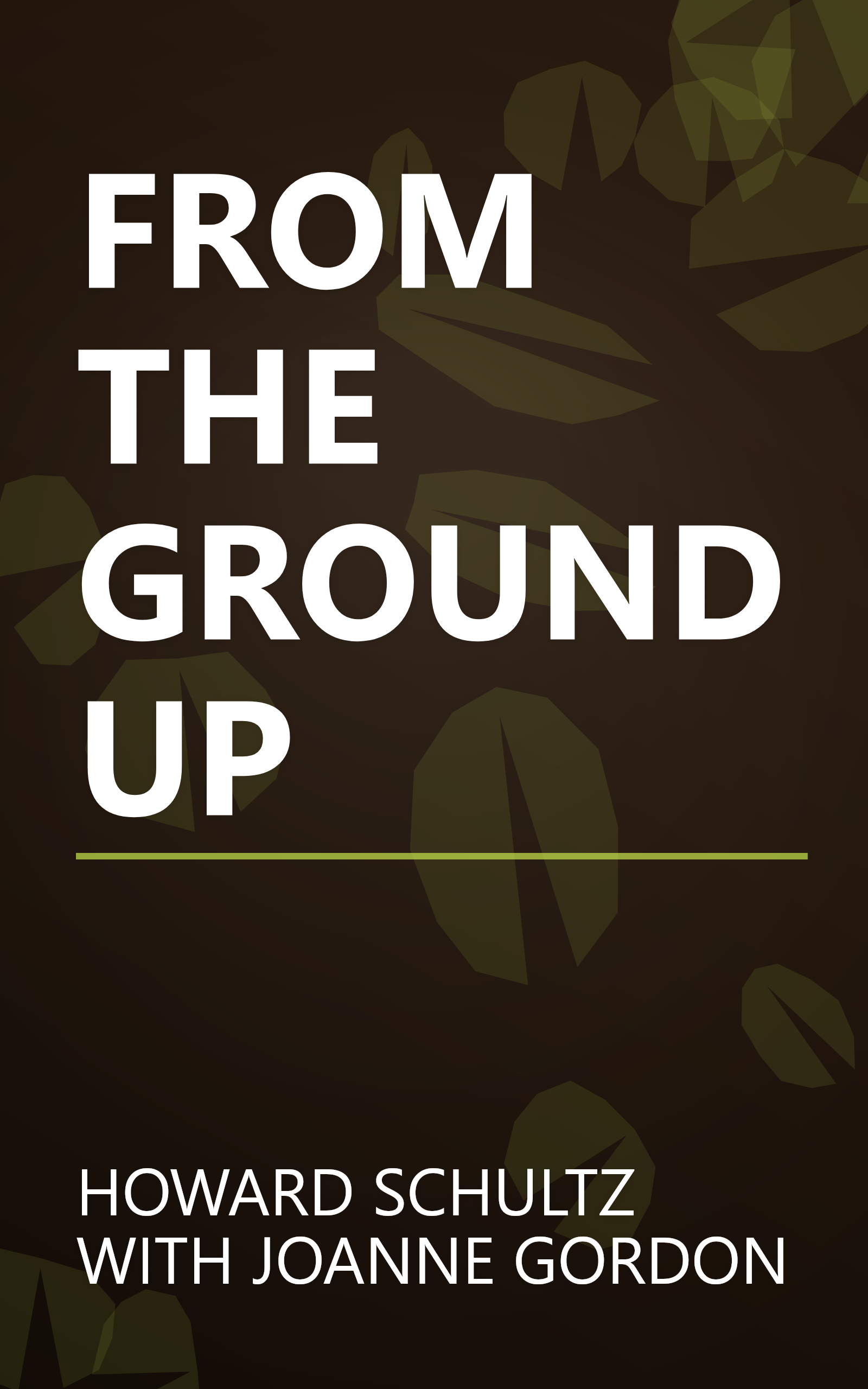 FROM THE GROUND UP book cover