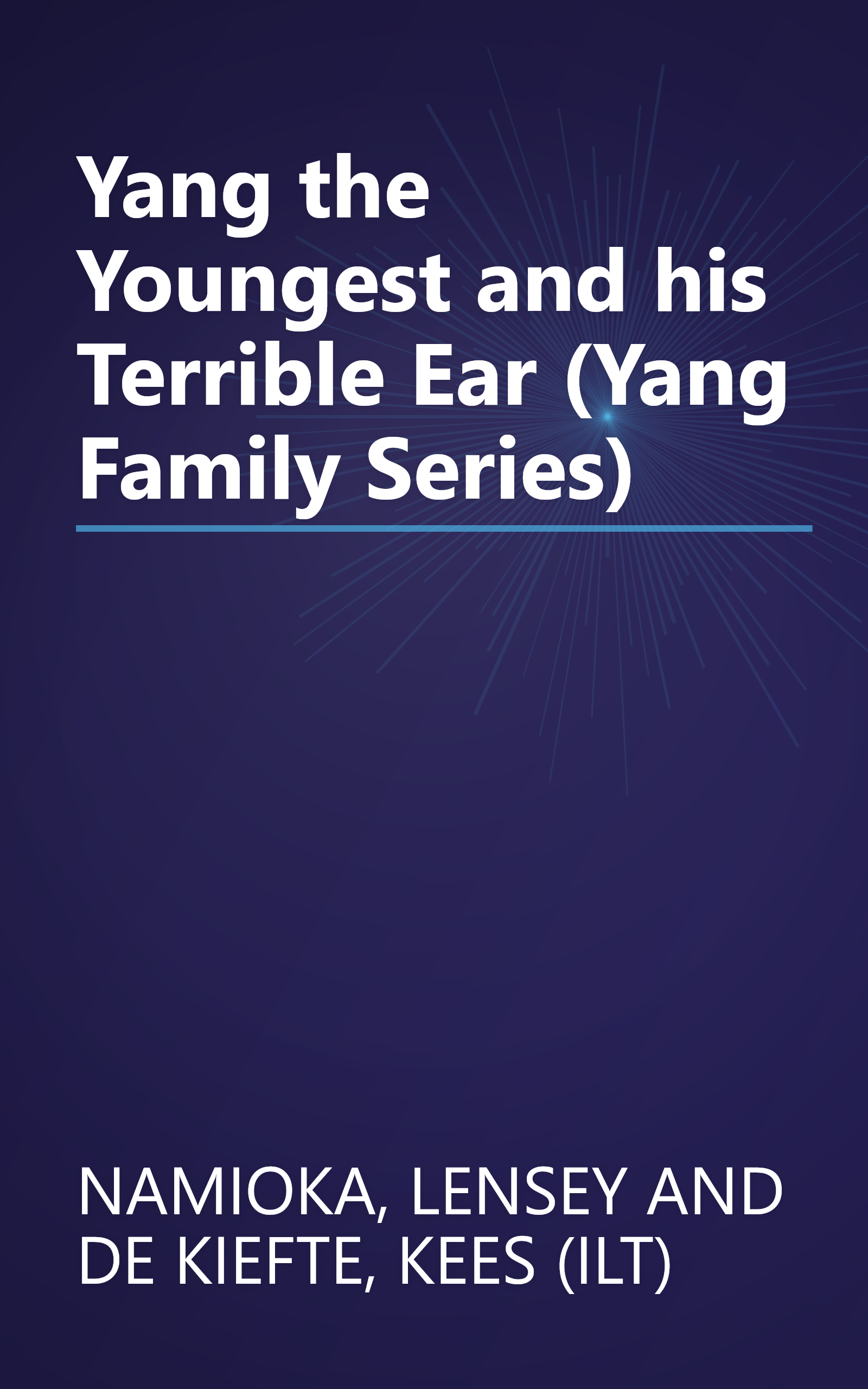 Yang the Youngest and his Terrible Ear (Yang Family Series) book cover