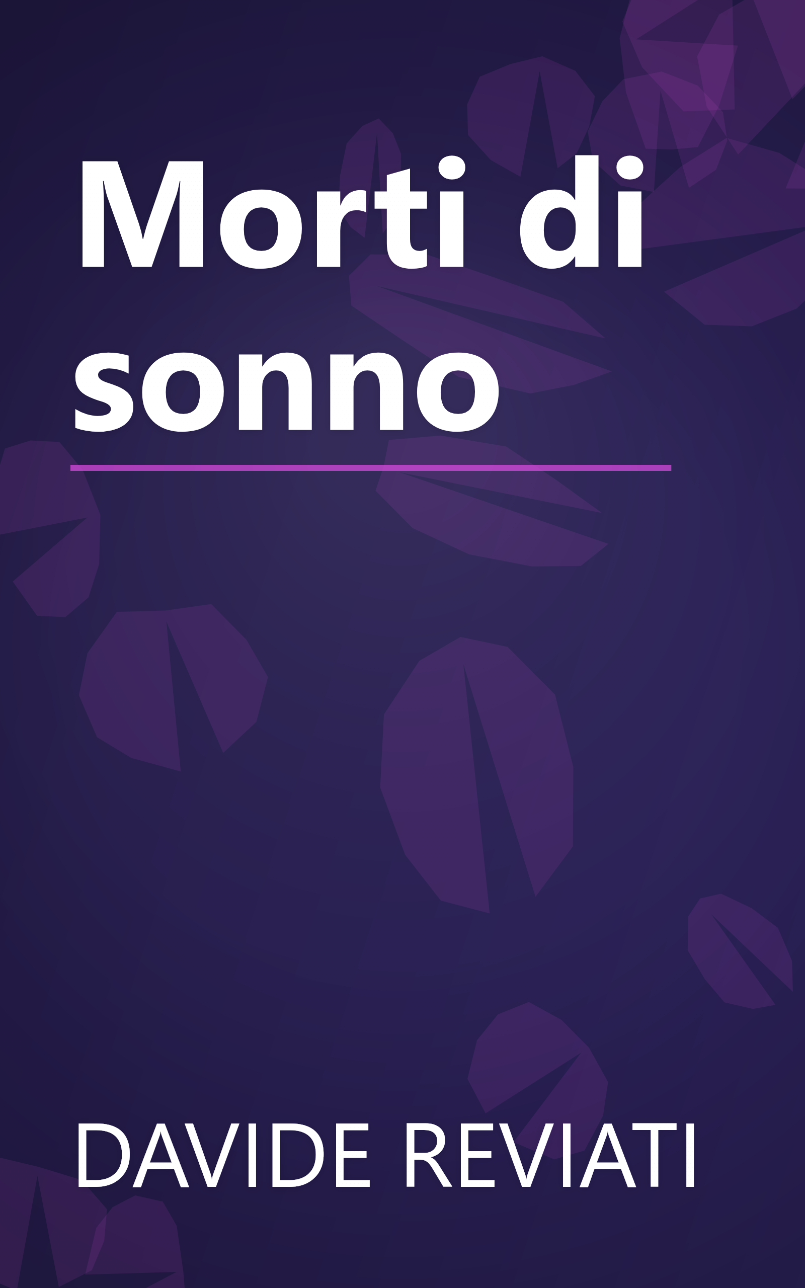 Morti di sonno book cover