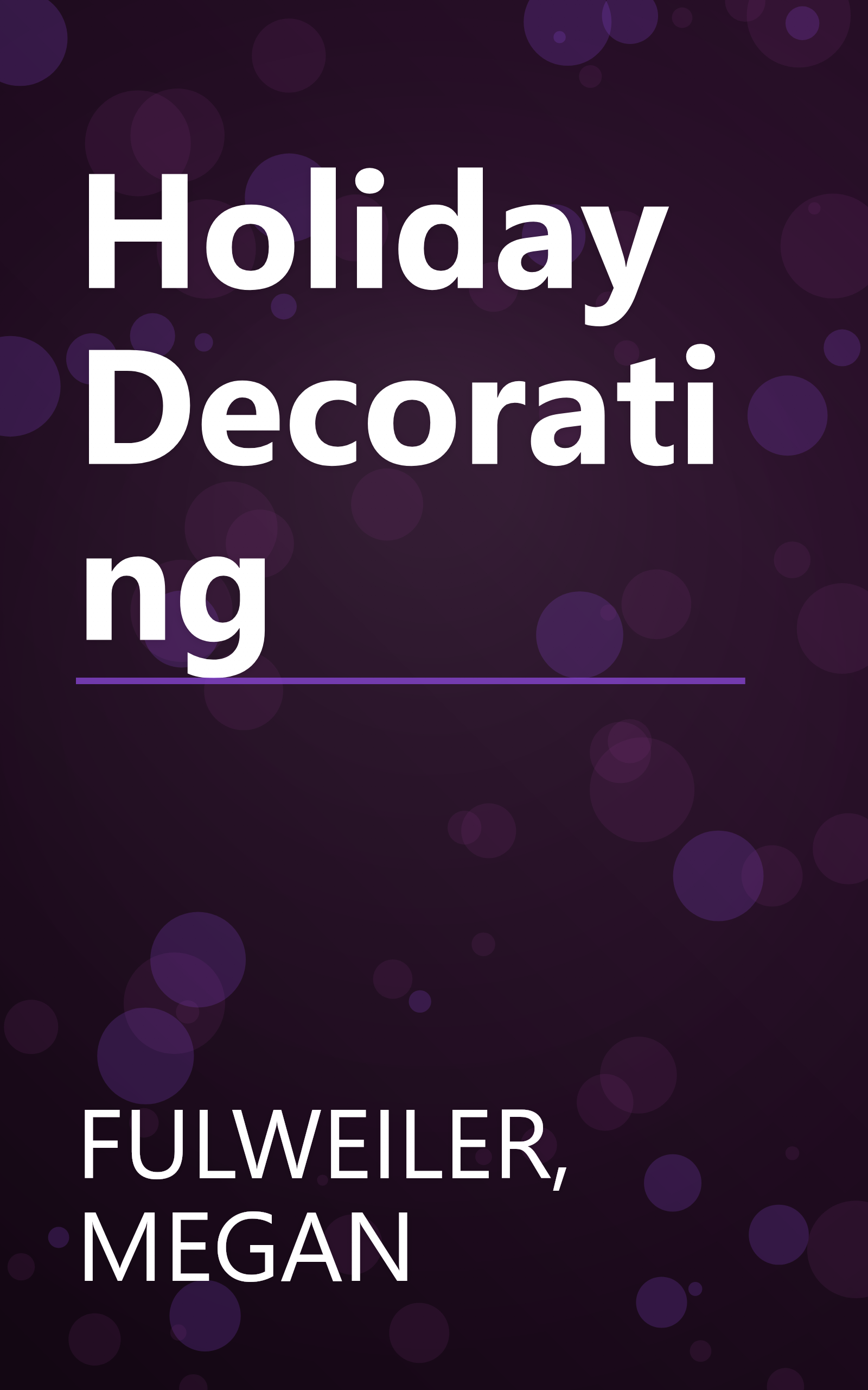 Holiday Decorating book cover