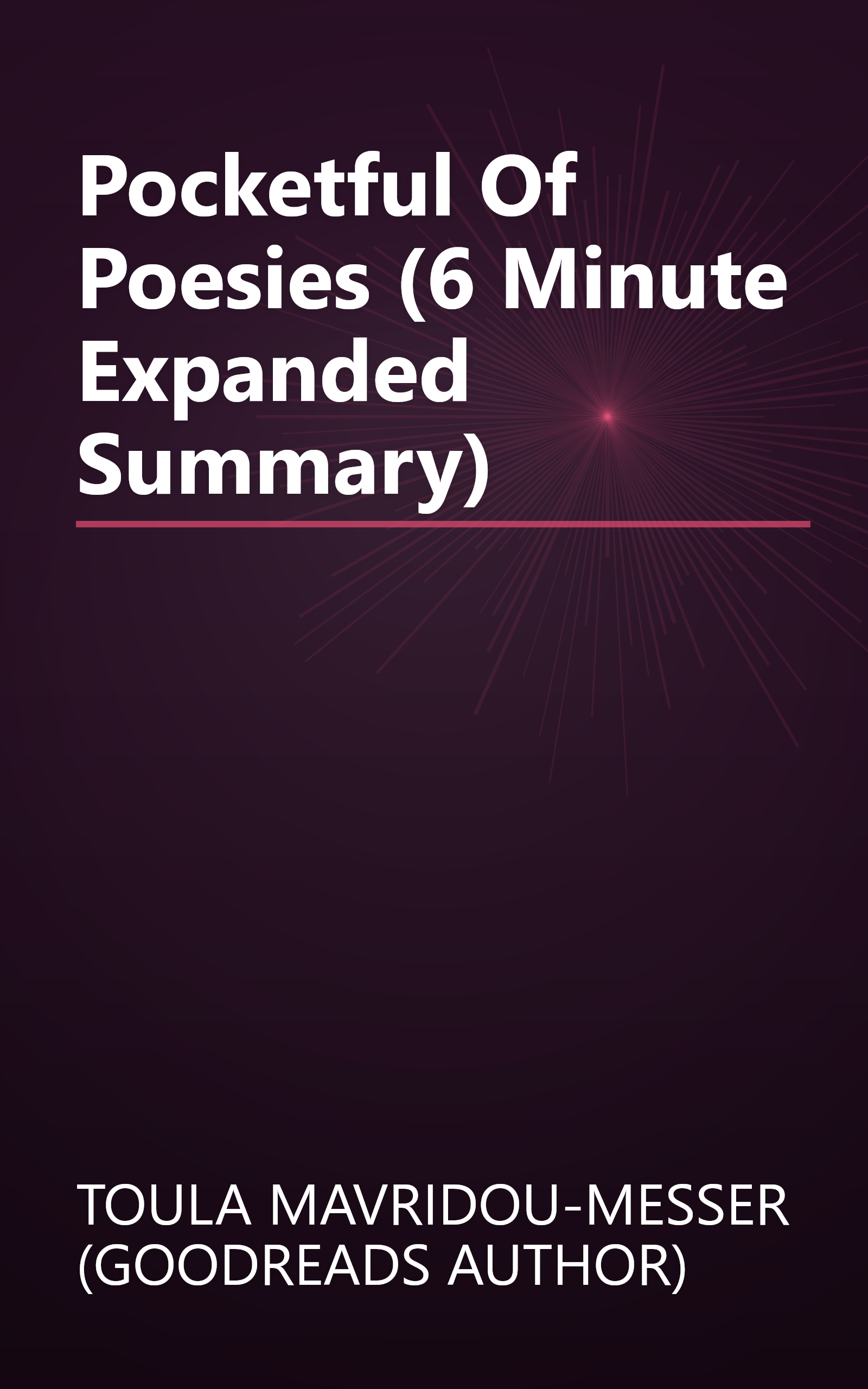 Pocketful Of Poesies (6 Minute   Expanded Summary) book cover