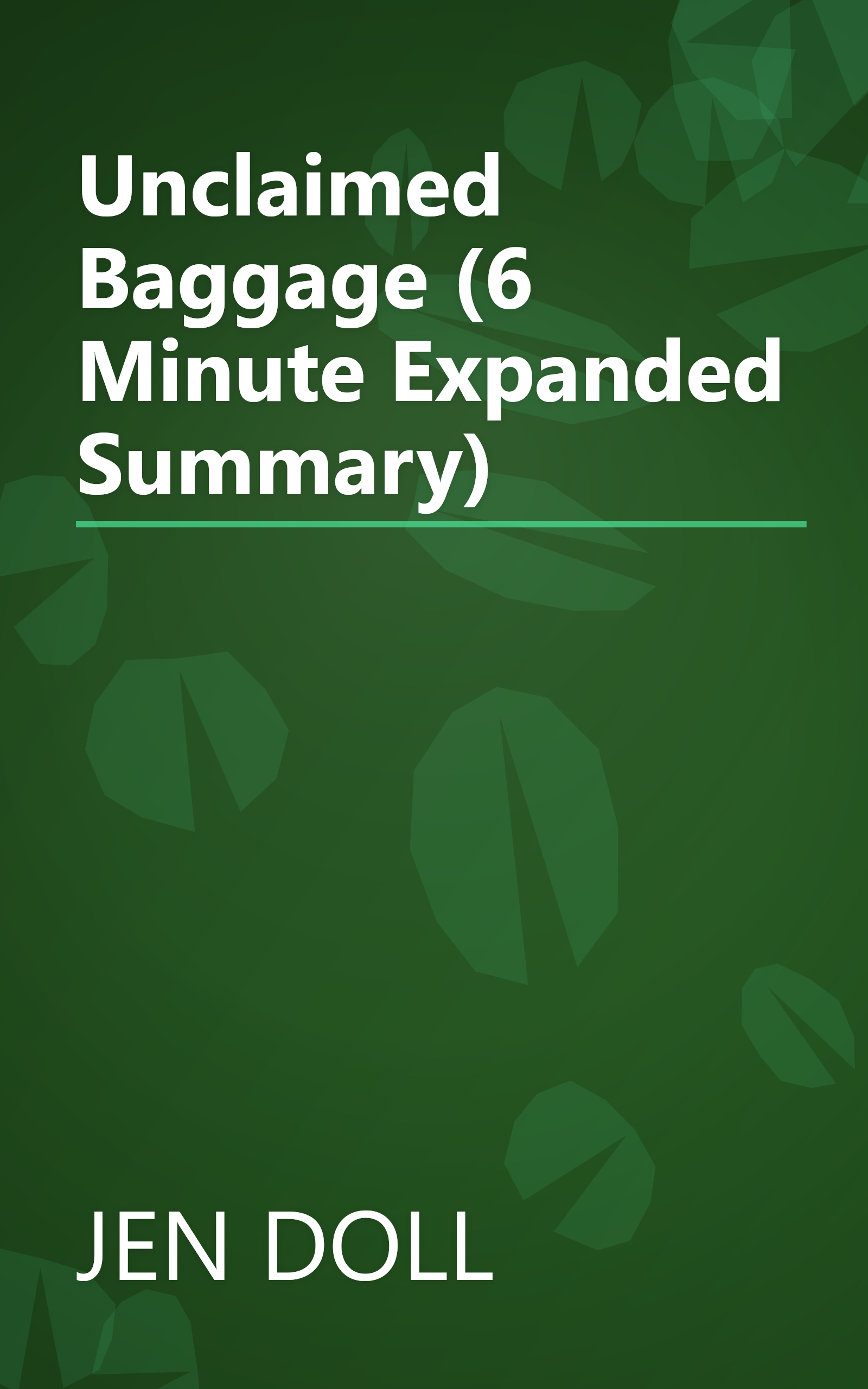 Unclaimed Baggage (6 Minute   Expanded Summary) book cover