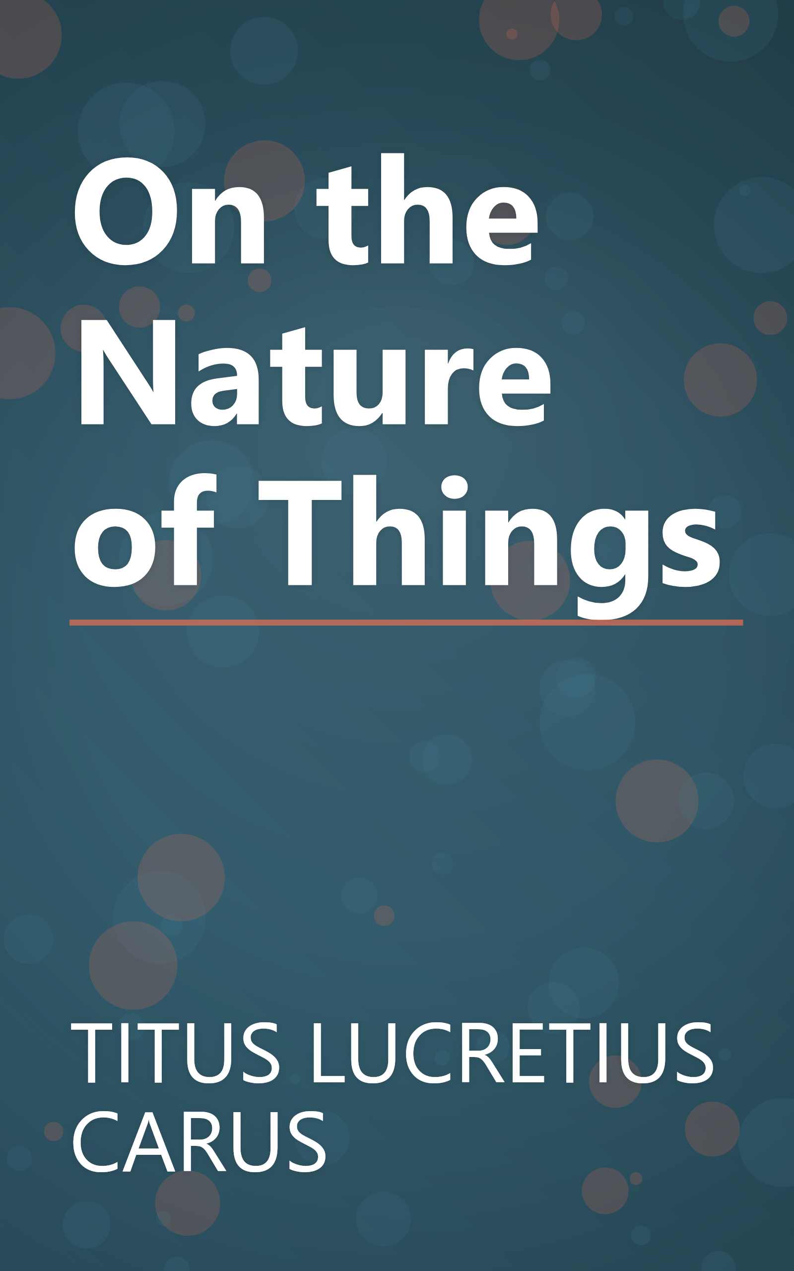 On the Nature of Things book cover