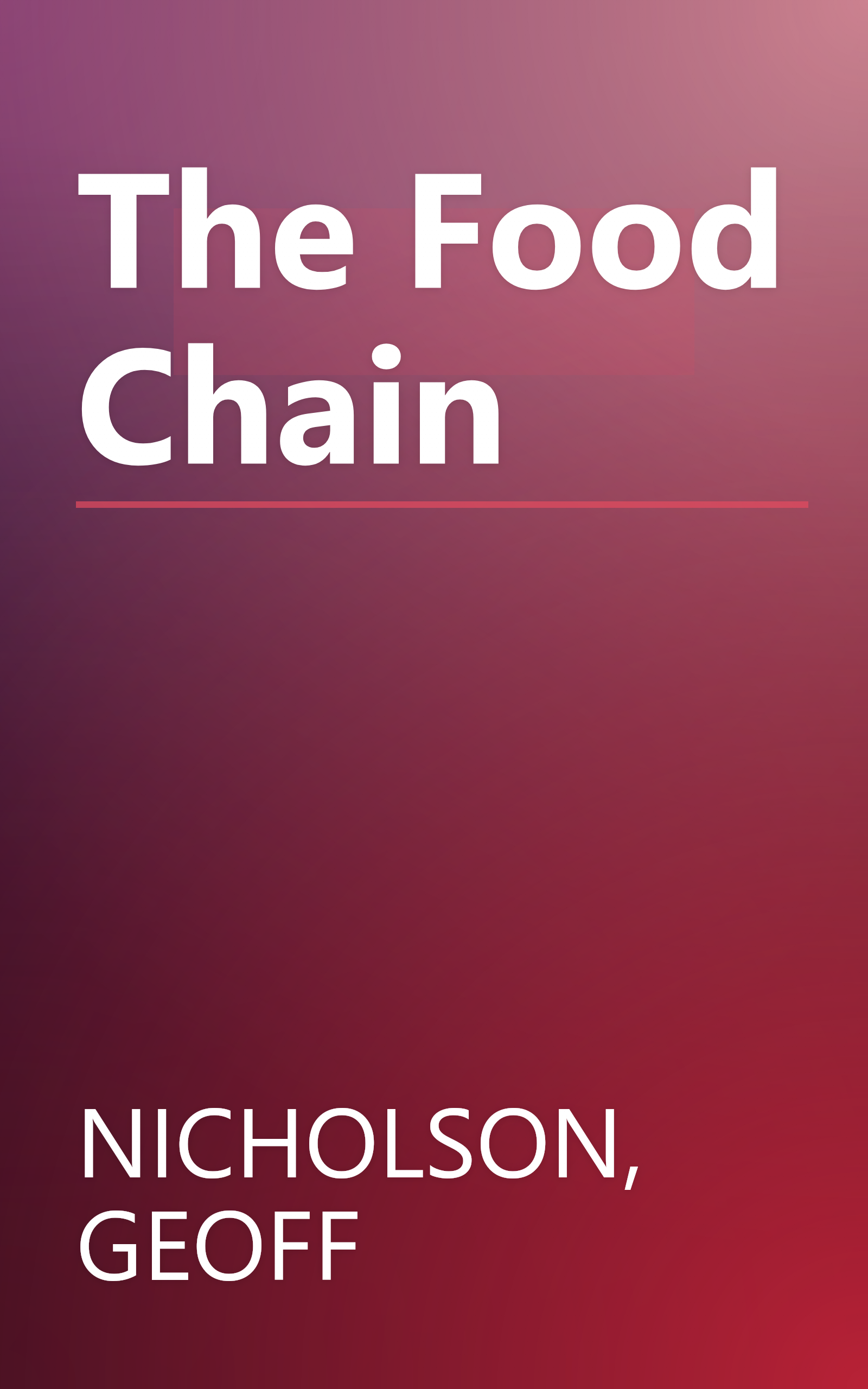 The Food Chain book cover