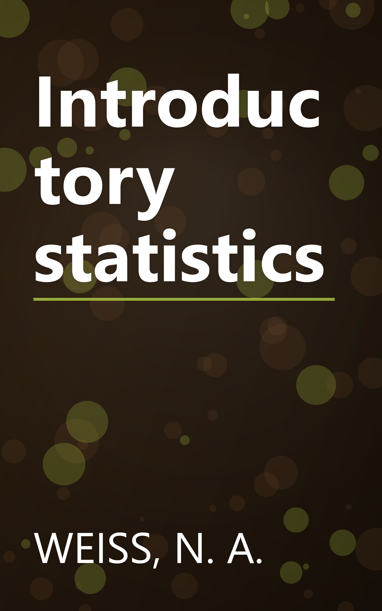 Introductory statistics book cover
