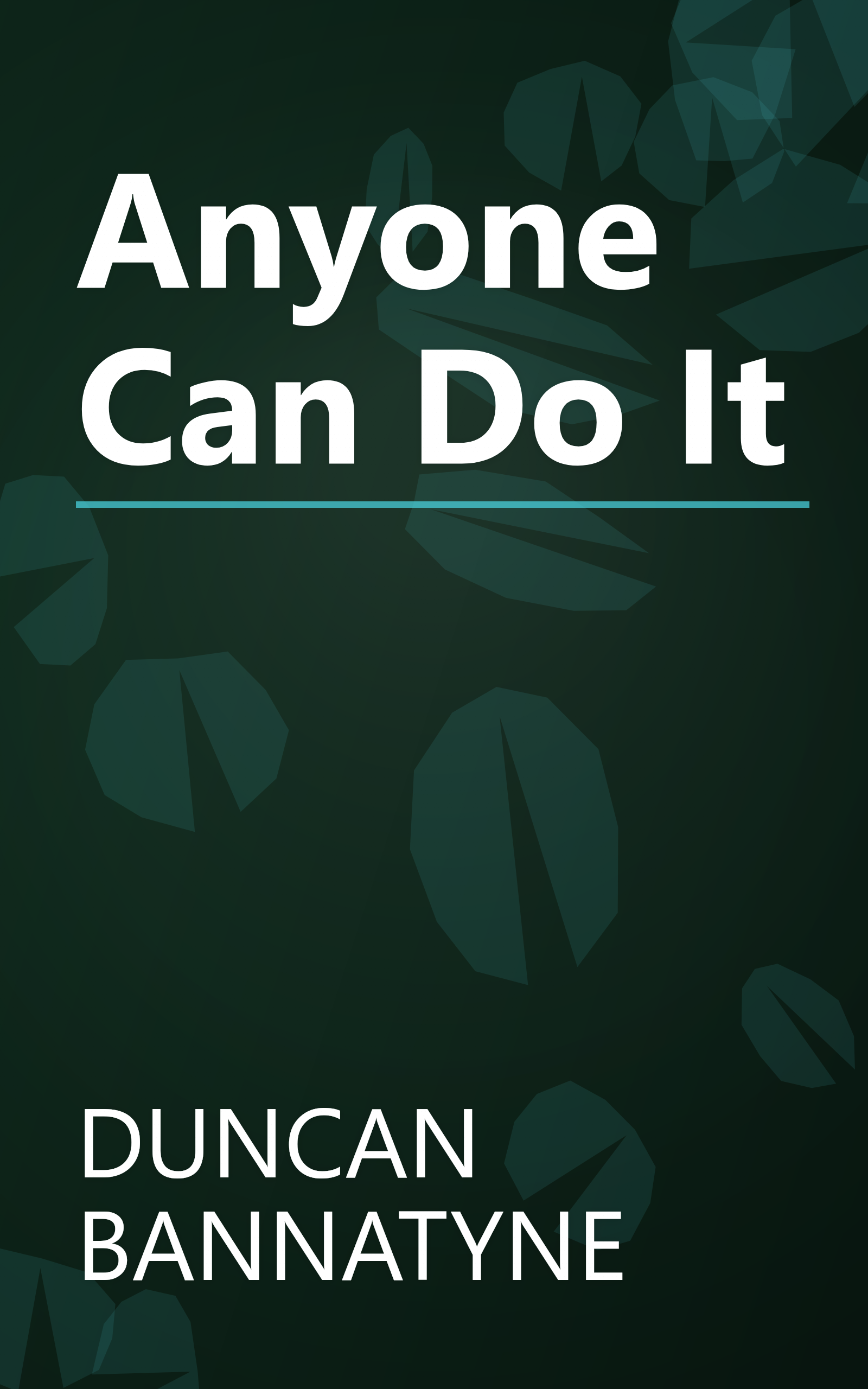 Anyone Can Do It book cover