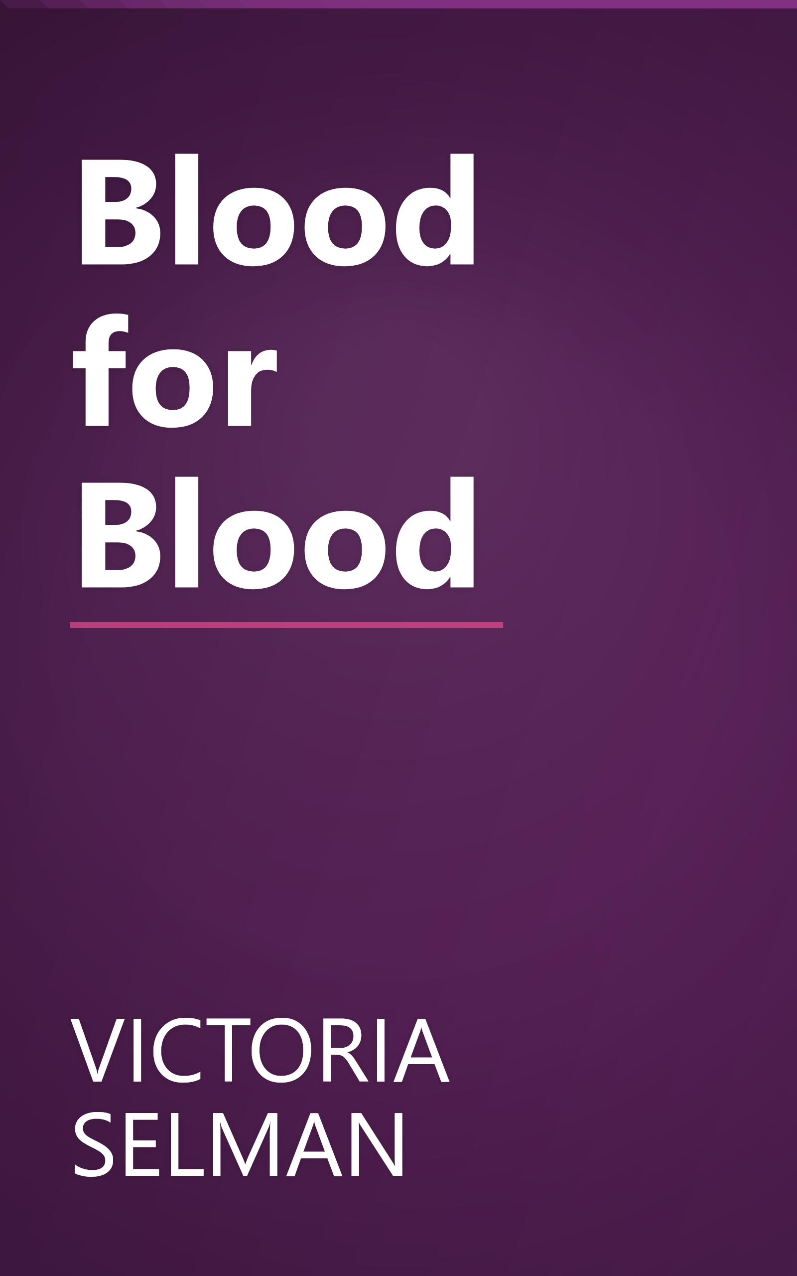 Blood for Blood book cover