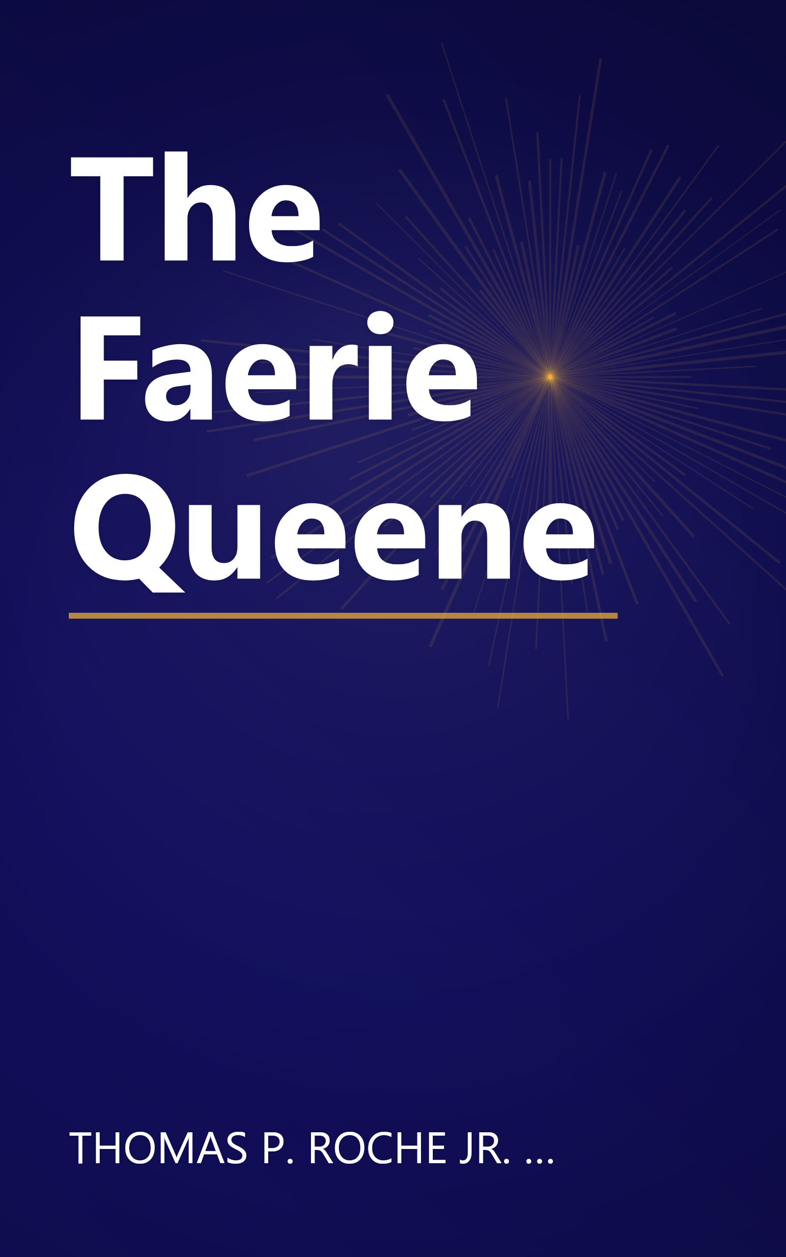The Faerie Queene book cover