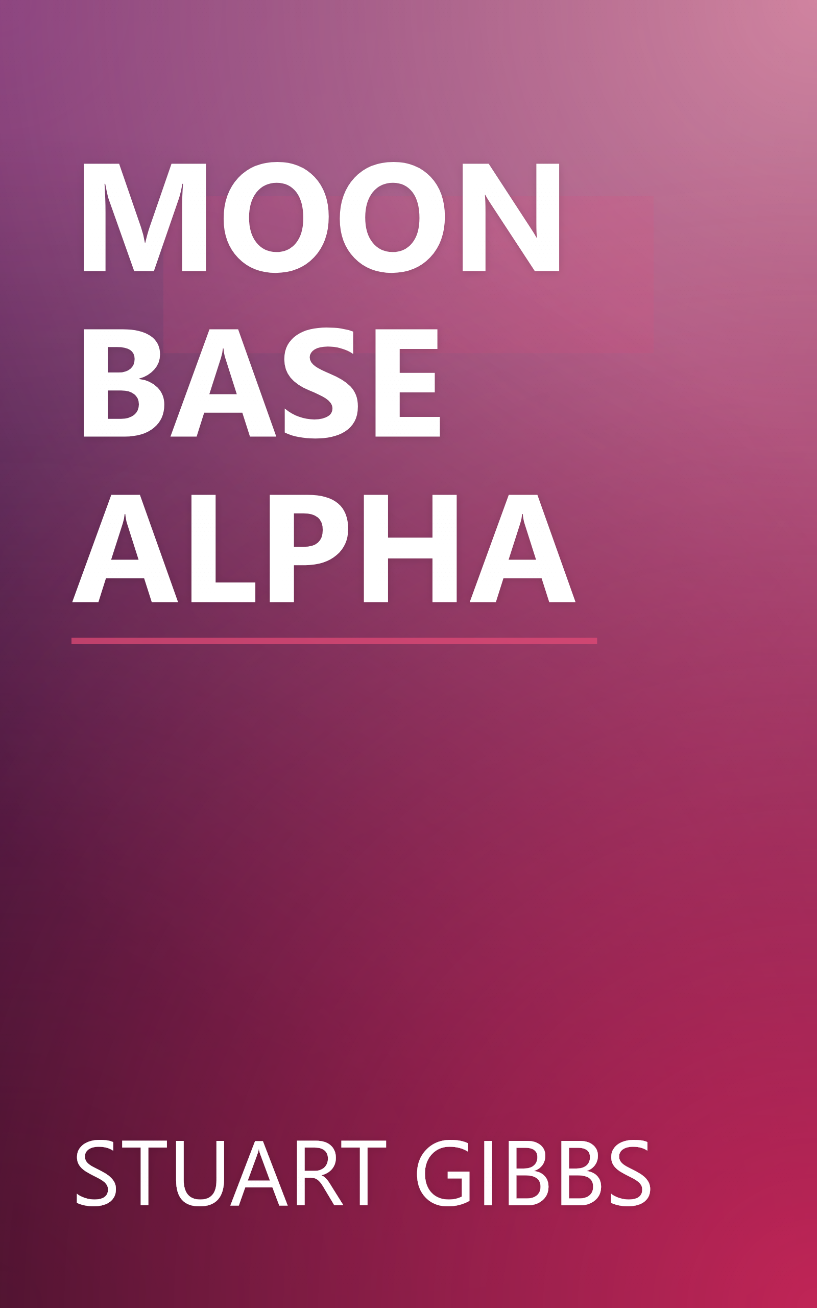 MOON BASE ALPHA book cover