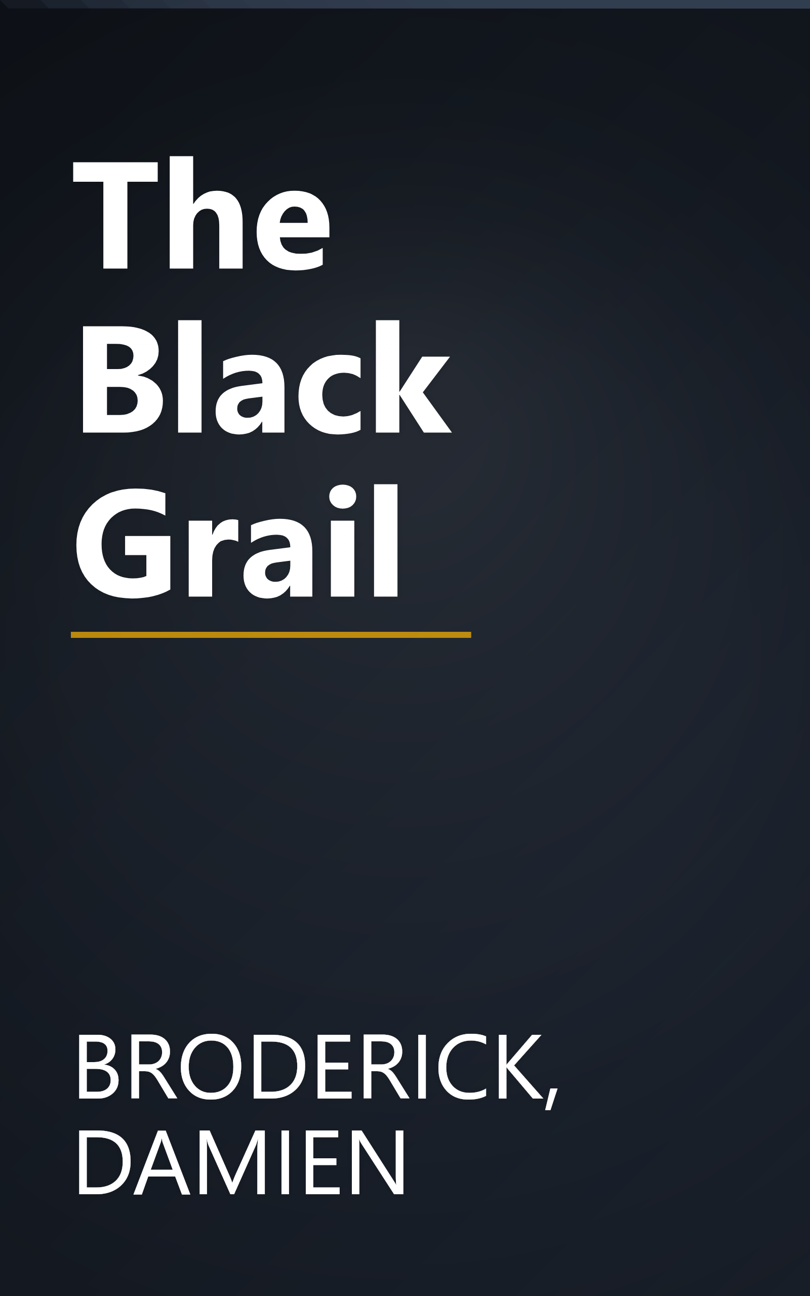 The Black Grail book cover