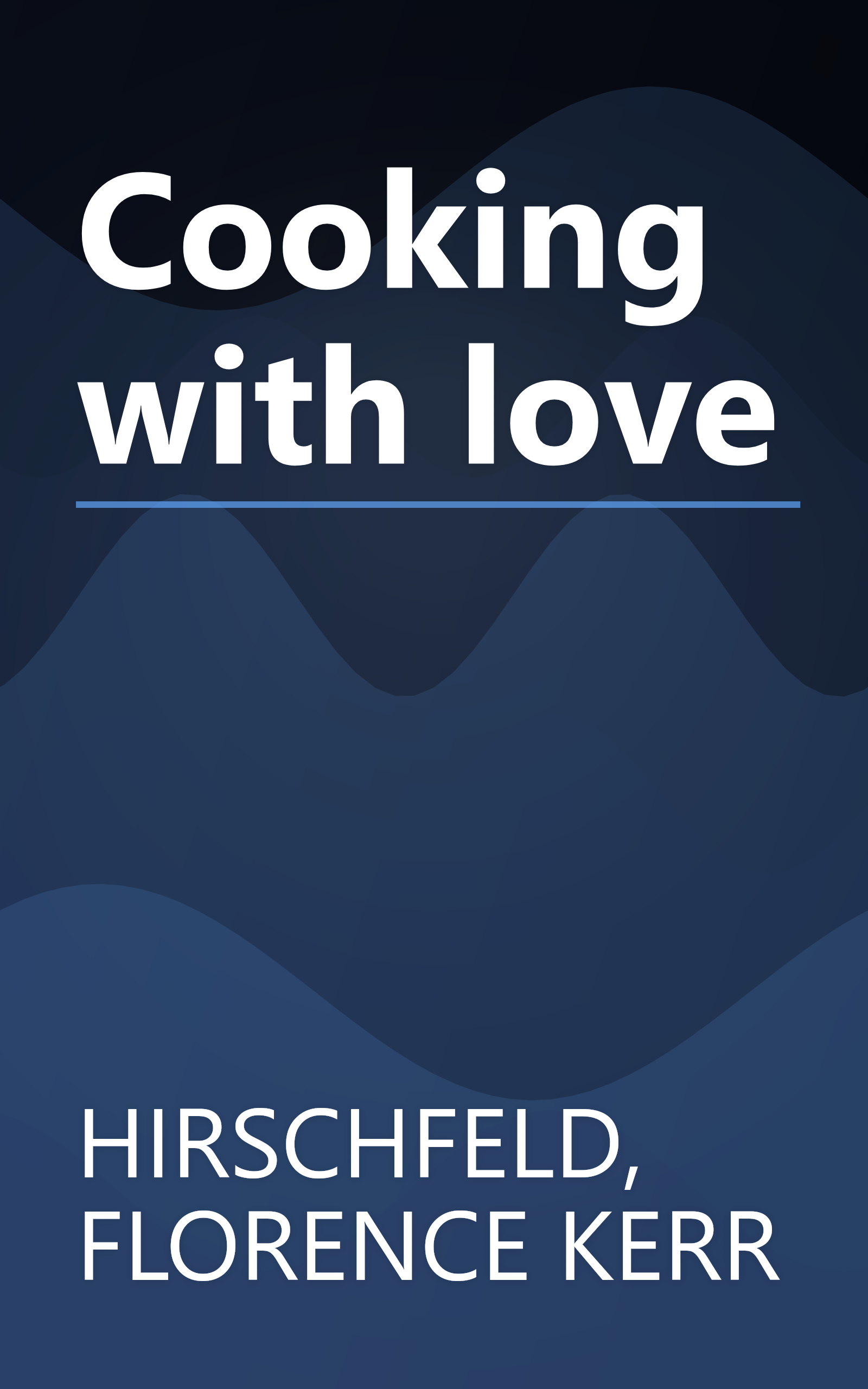 Cooking with love book cover