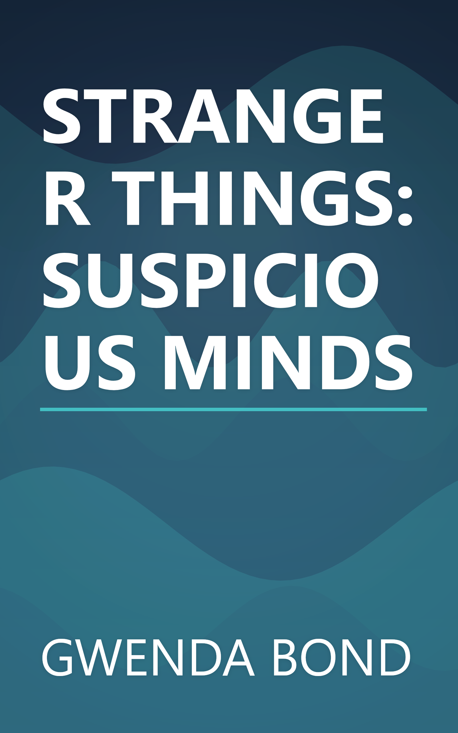 STRANGER THINGS: SUSPICIOUS MINDS book cover