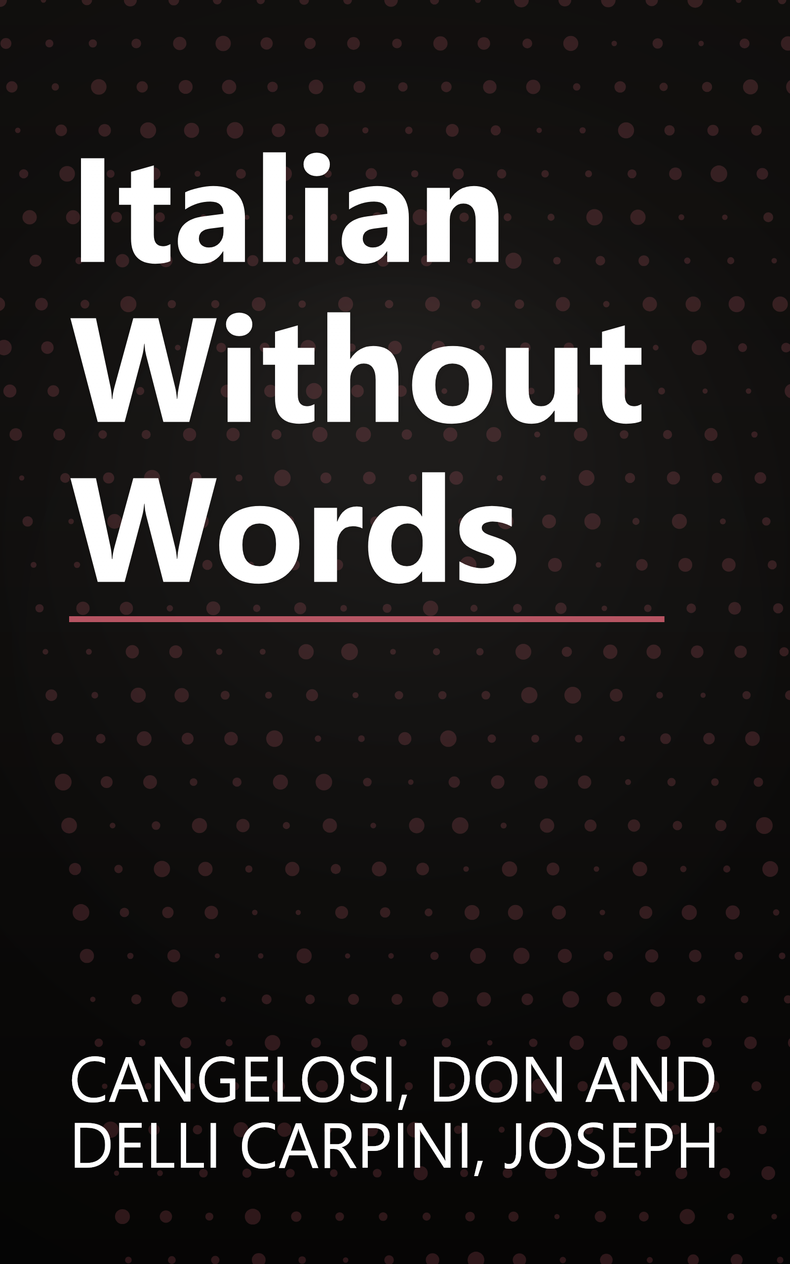 Italian Without Words book cover