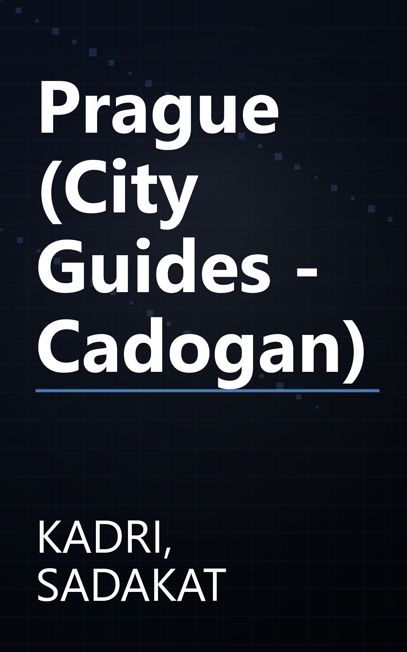 Prague (City Guides - Cadogan) book cover
