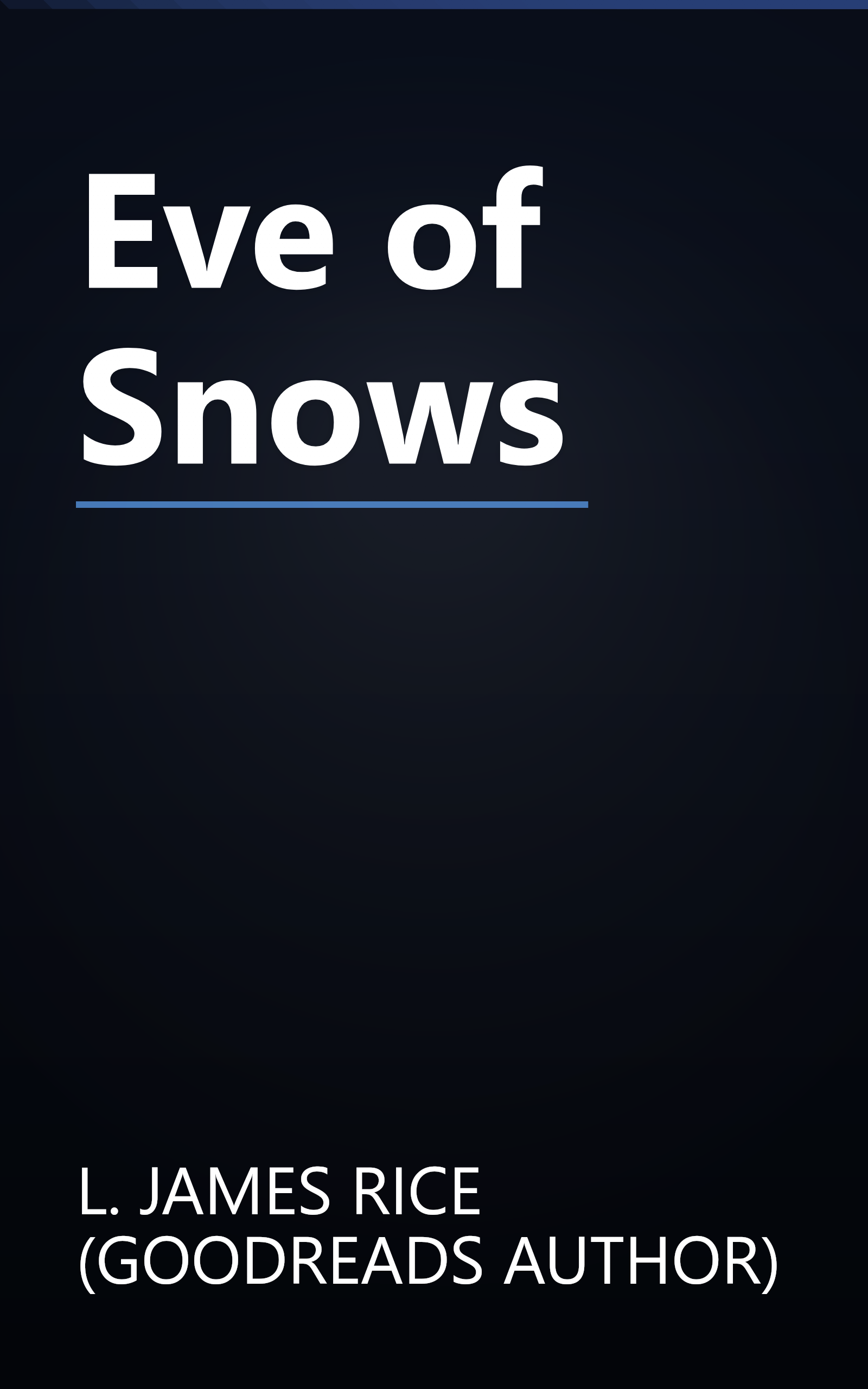 Eve of Snows book cover