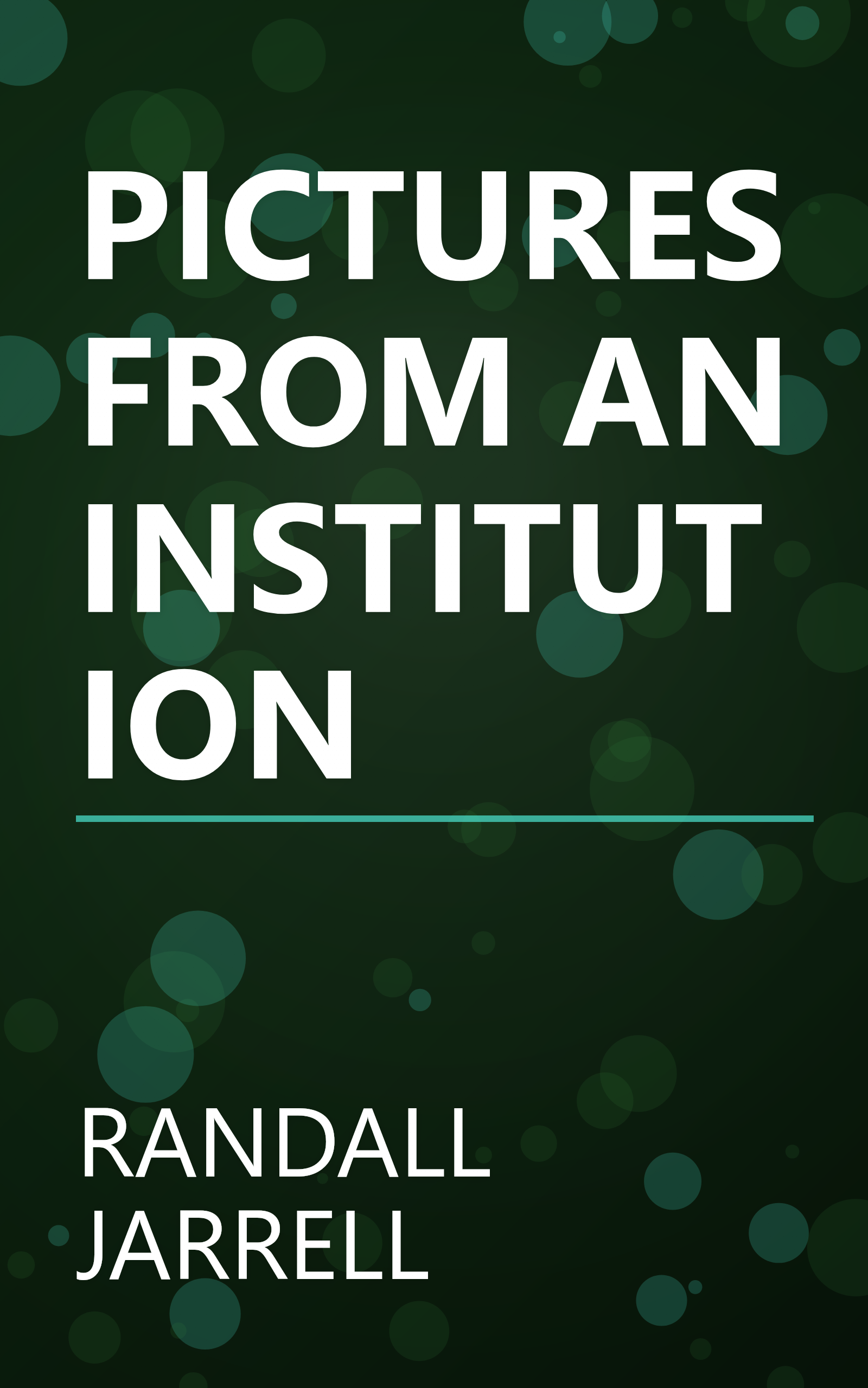 PICTURES FROM AN INSTITUTION book cover